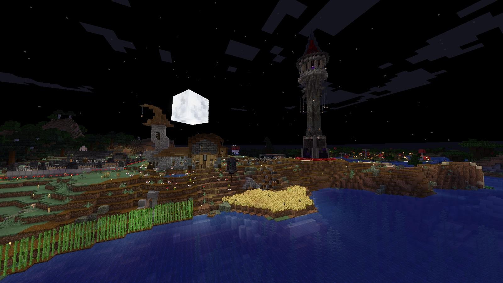 Built a nether portal/enchanting room tower | Scrolller