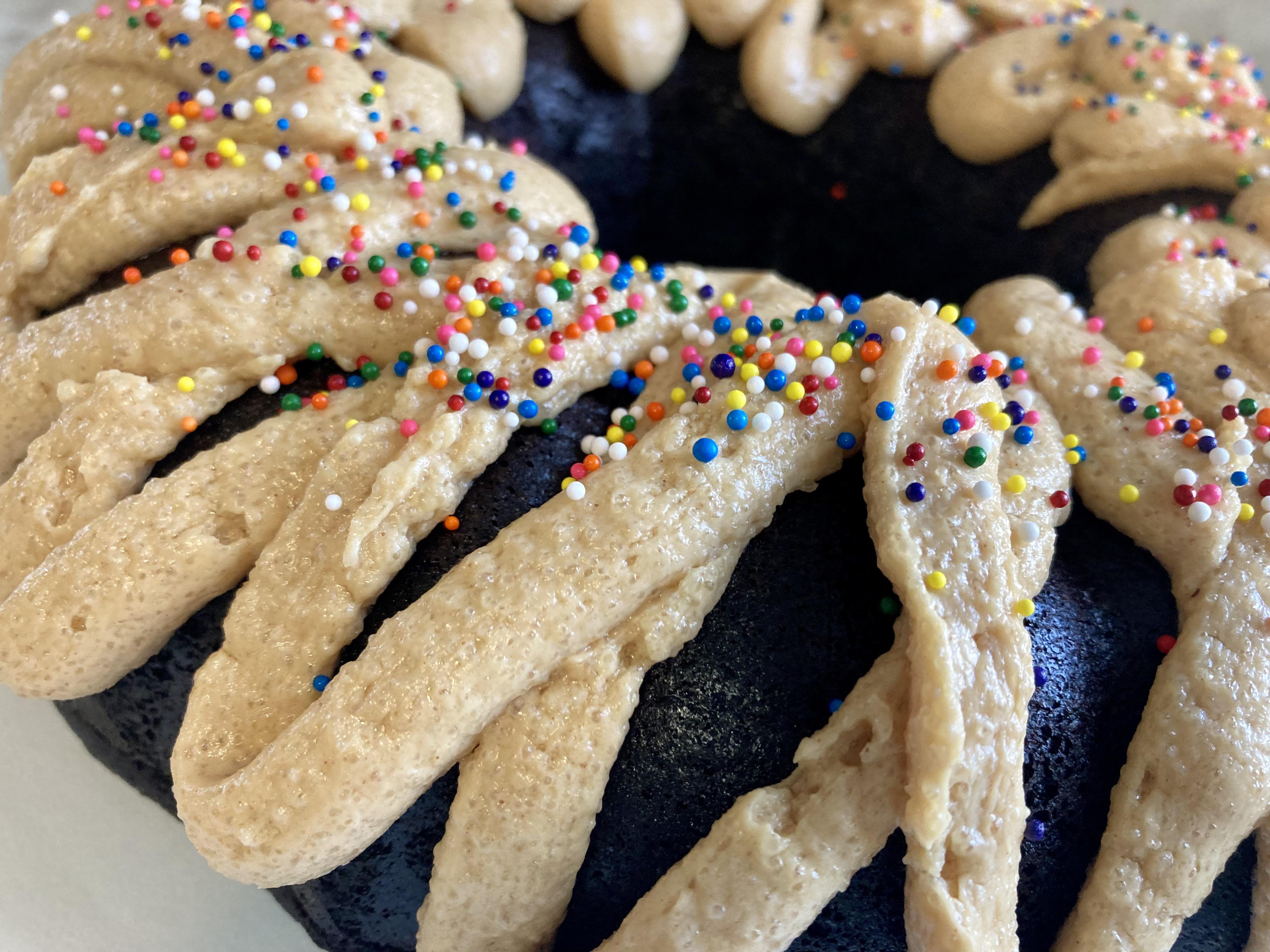 Discover more like Food: [homemade] double chocolate cake with peanut butter icing and Related ...