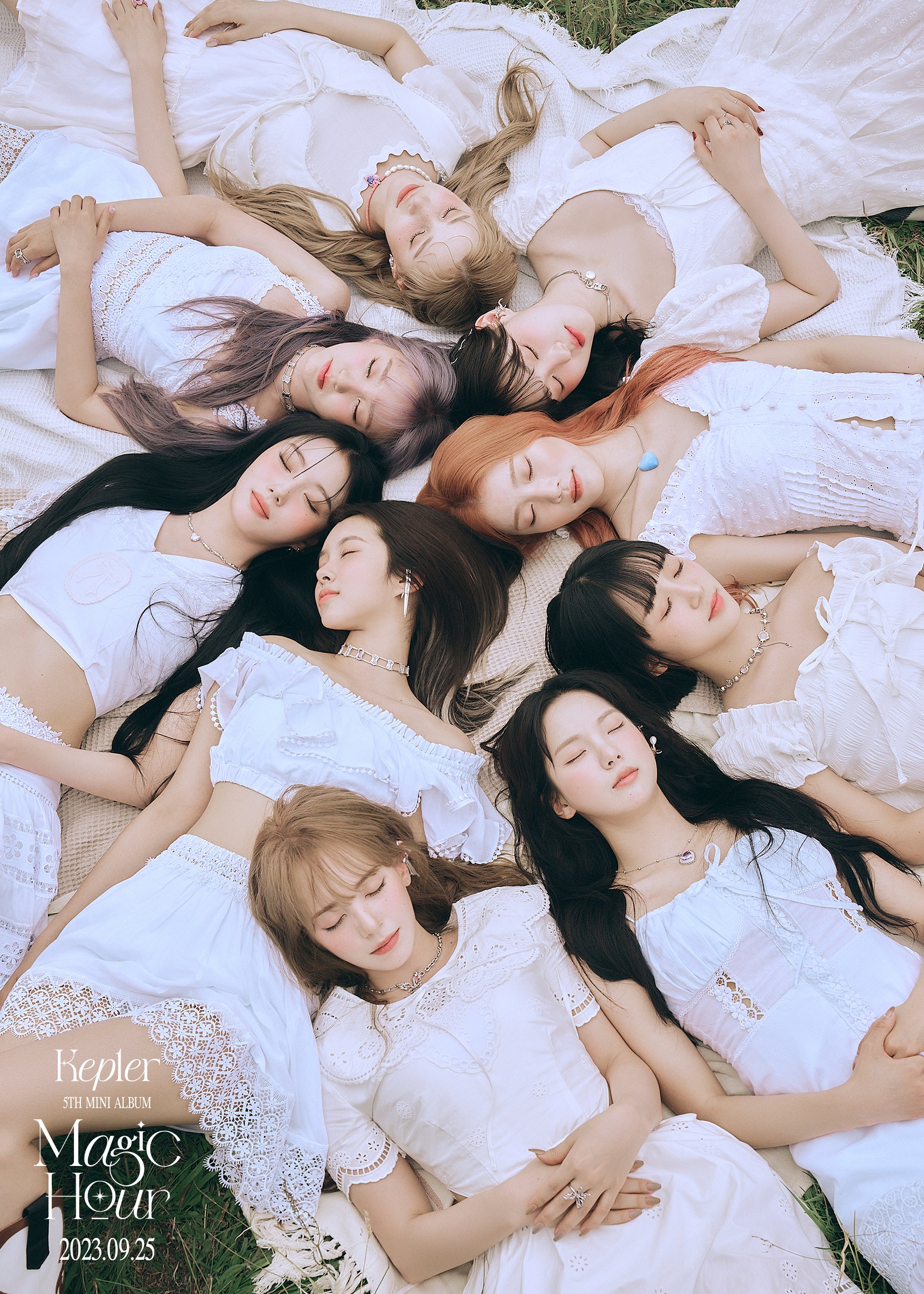 Kep1er - The 5th Mini Album: Magic Hour (Concept Photo - SUNKISSED Ver. - Group & Units) | Scrolller