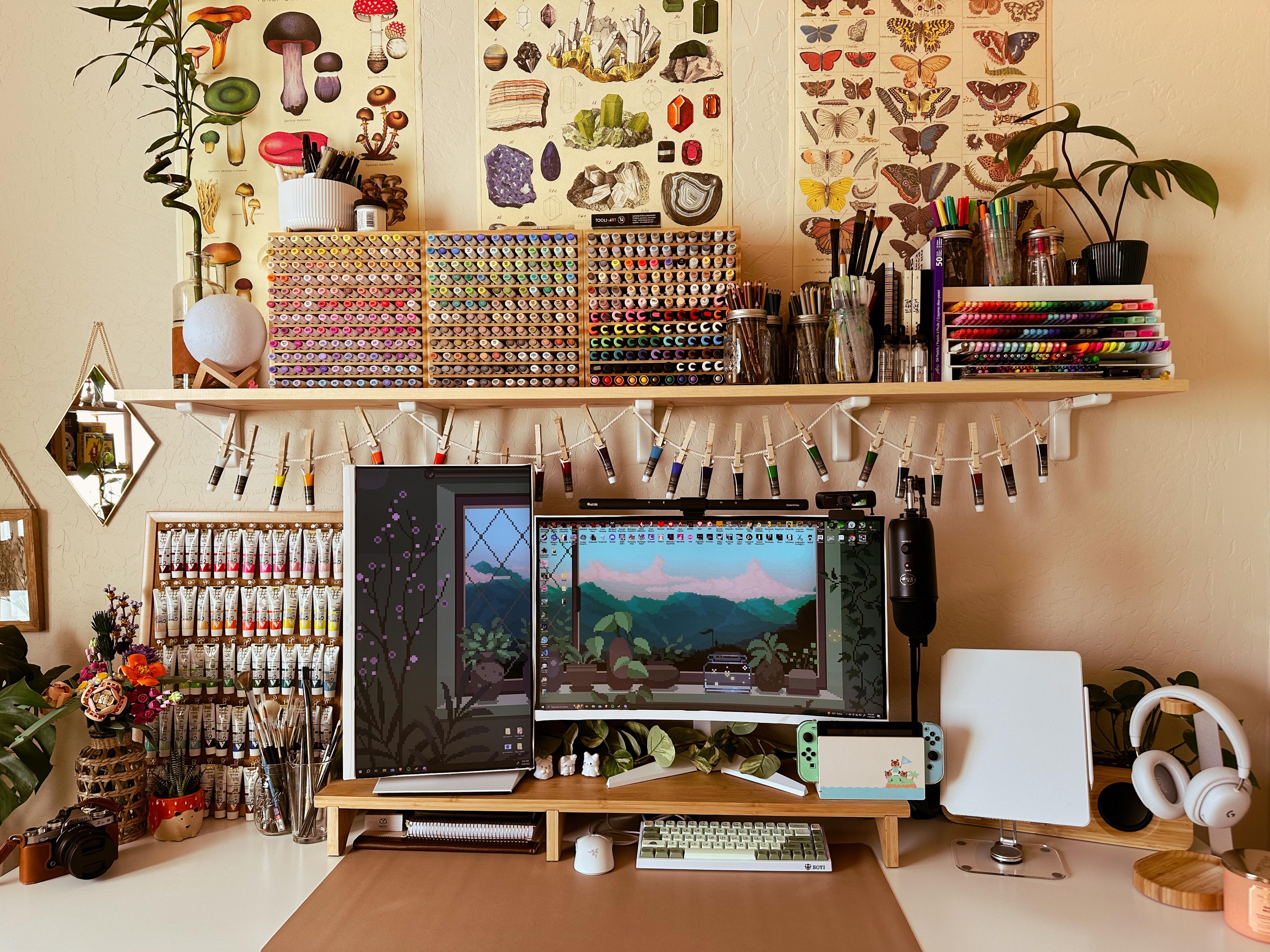 My studio Ghibli inspired bedroom | Scrolller