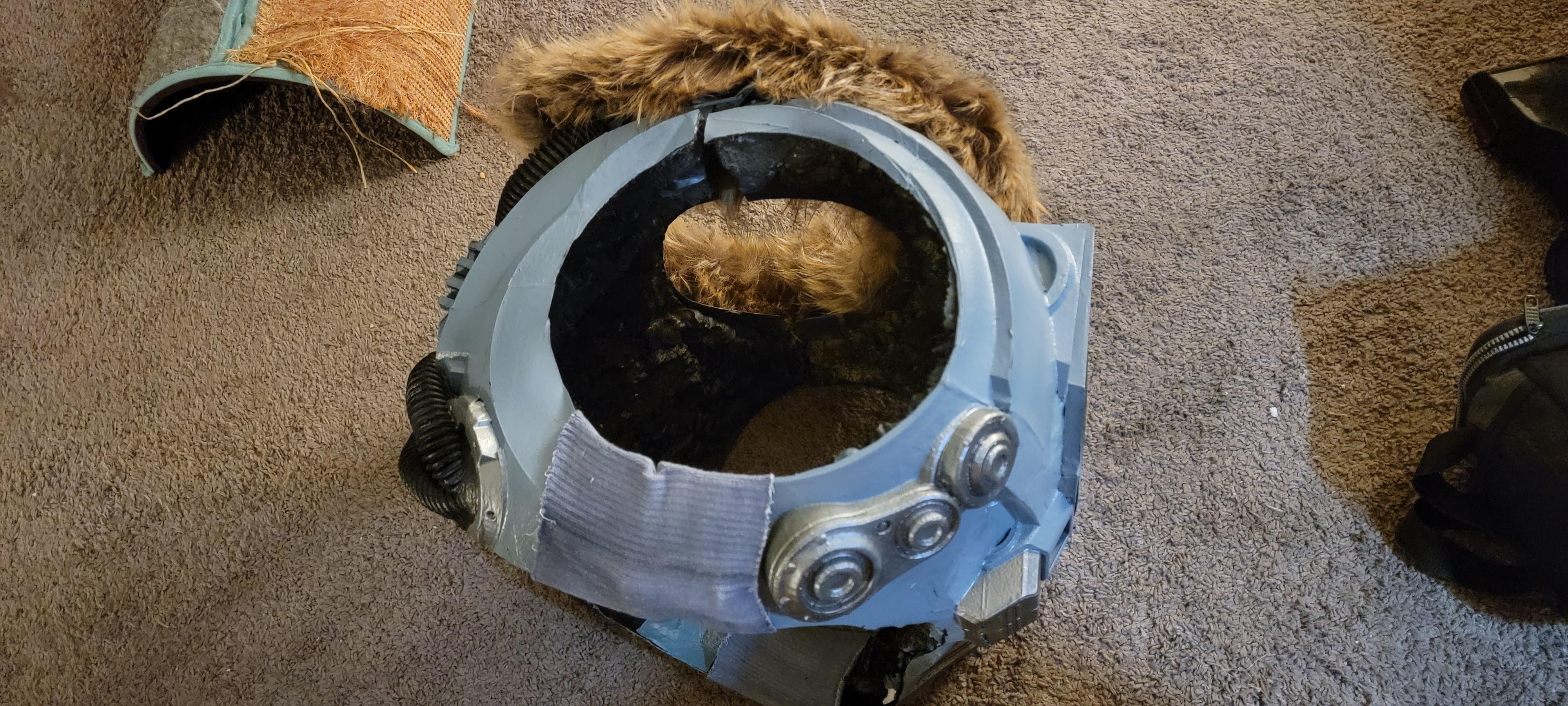 Working on a space wolves outfit | Scrolller