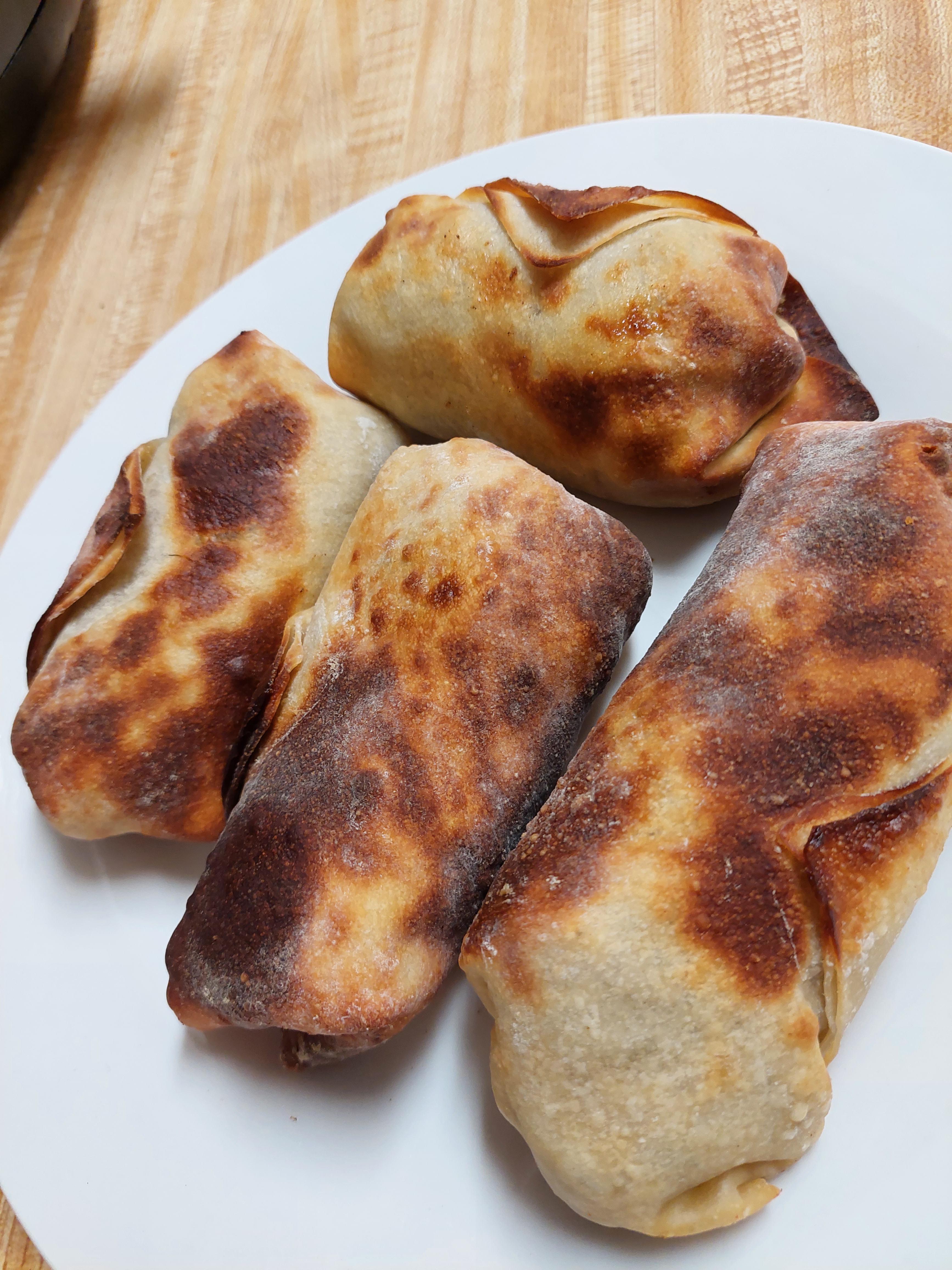 [Homemade] Air-fried Philly Cheesesteak Egg Rolls | Scrolller