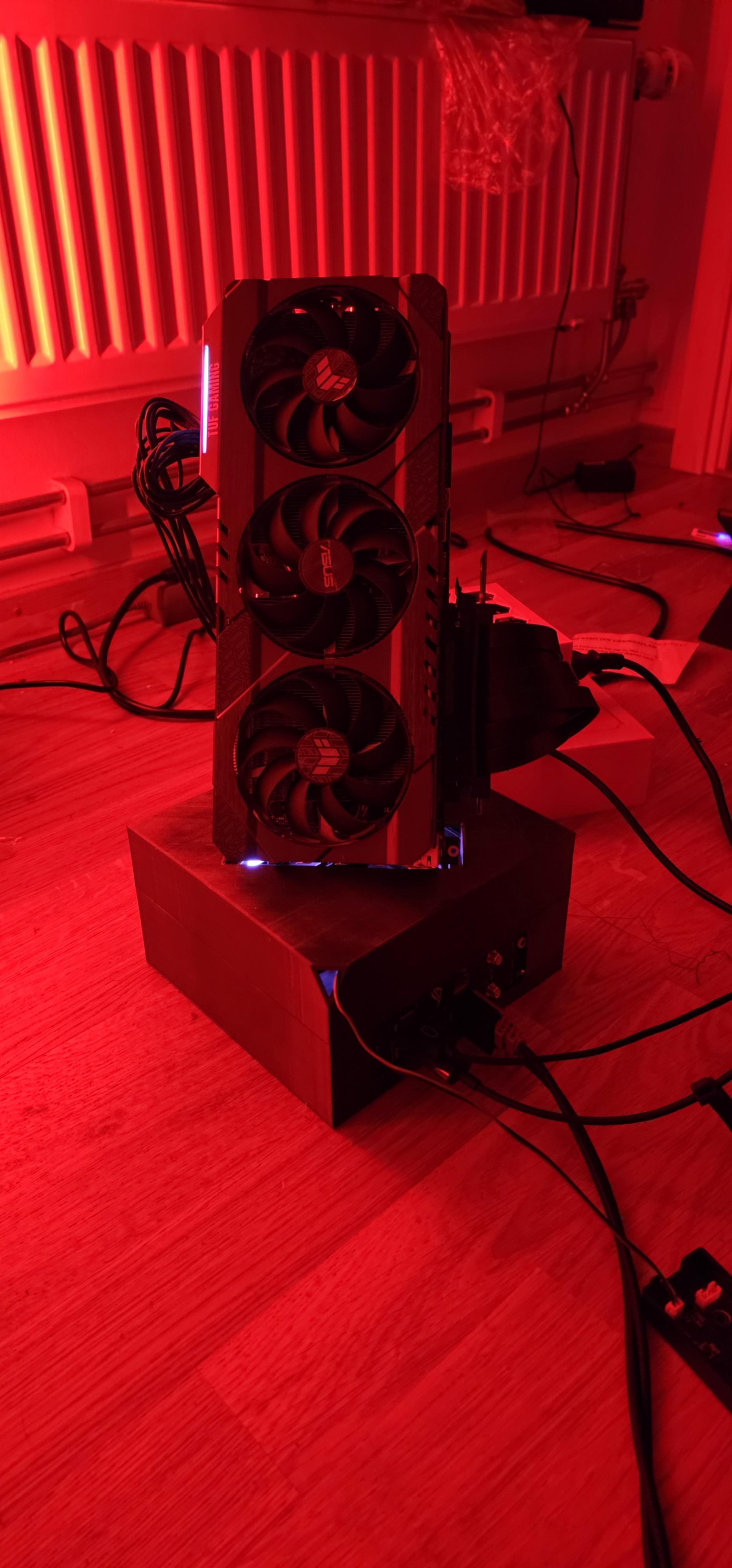 Better pictures of my gpu pedestal case design | Scrolller