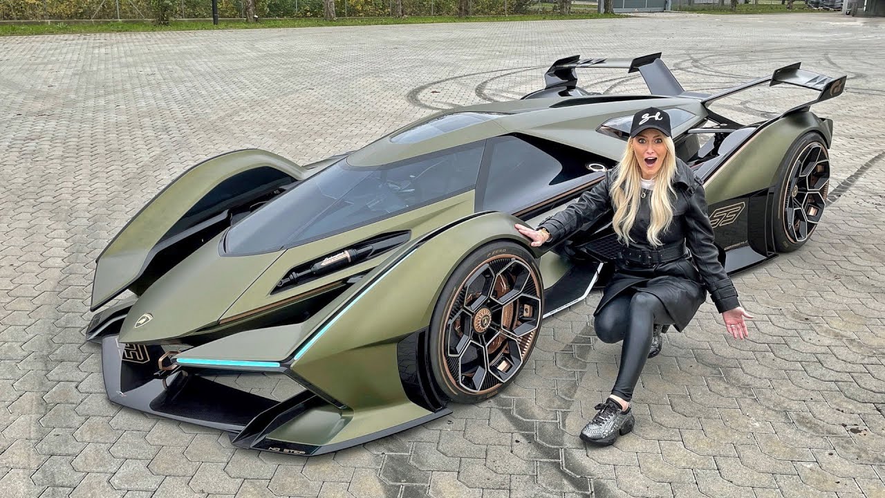 Lamborghini Brings Out Crazy V12 Vision Gran Turismo for Supercar Blondie | Scrolller