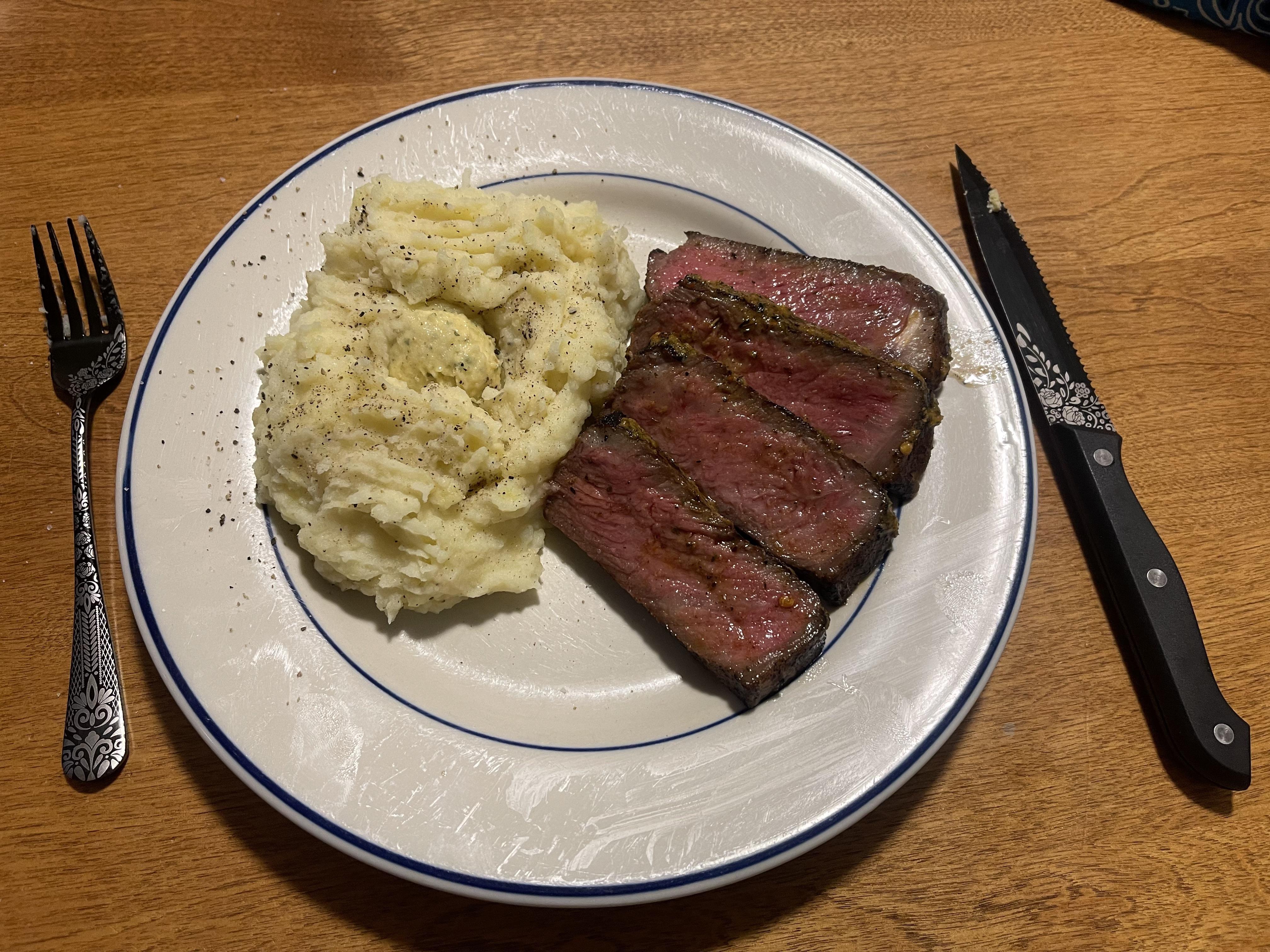 NYE NY Strip Sous Vide! | Scrolller