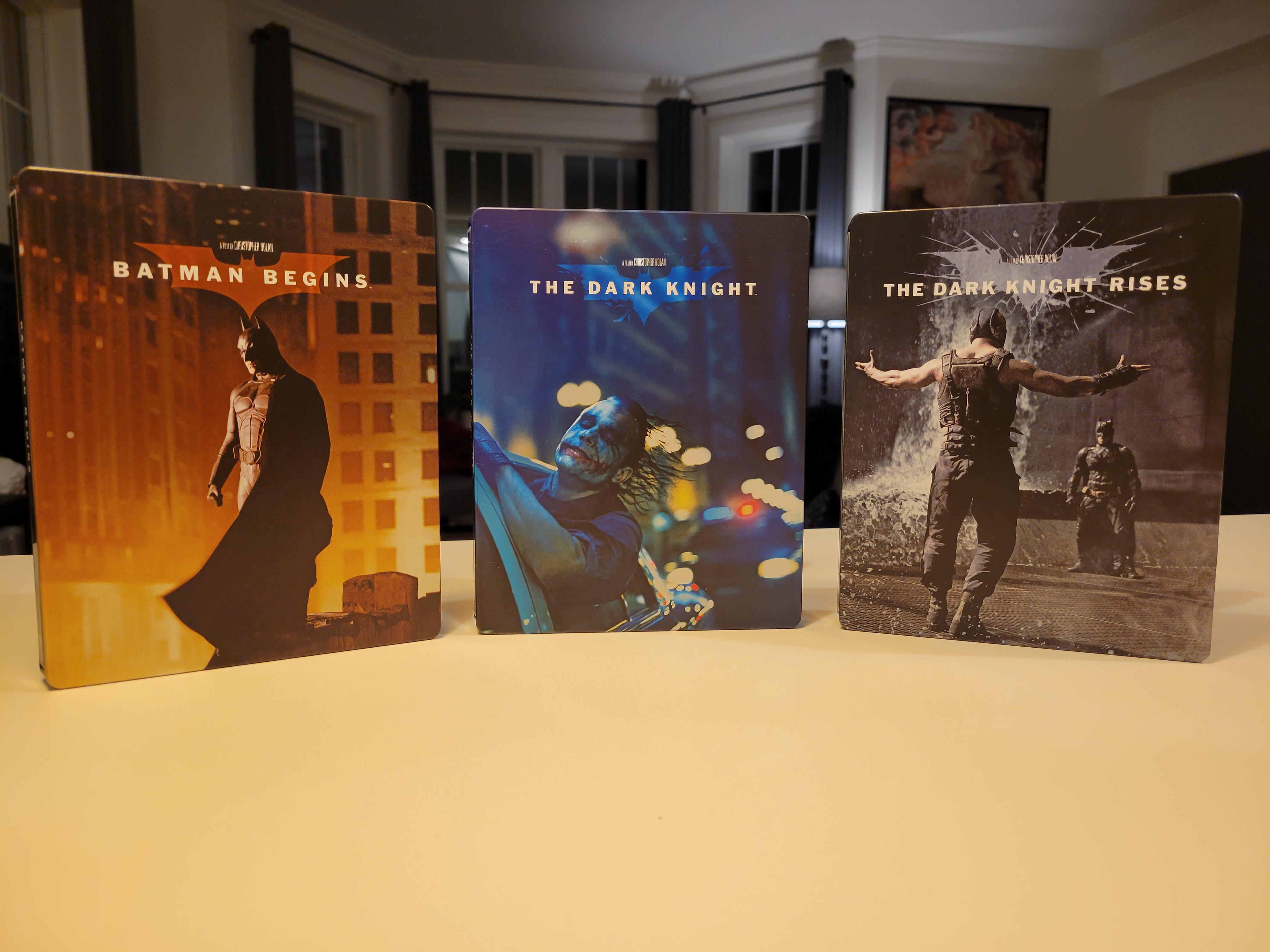 My Favourite Batman Films - These 4K Steelbooks Are Awesome! (Includes Posters, Concept Art ...