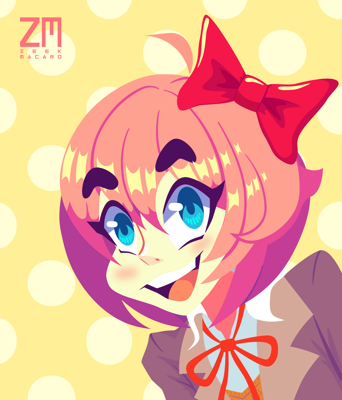 Sayori Redraw | Scrolller