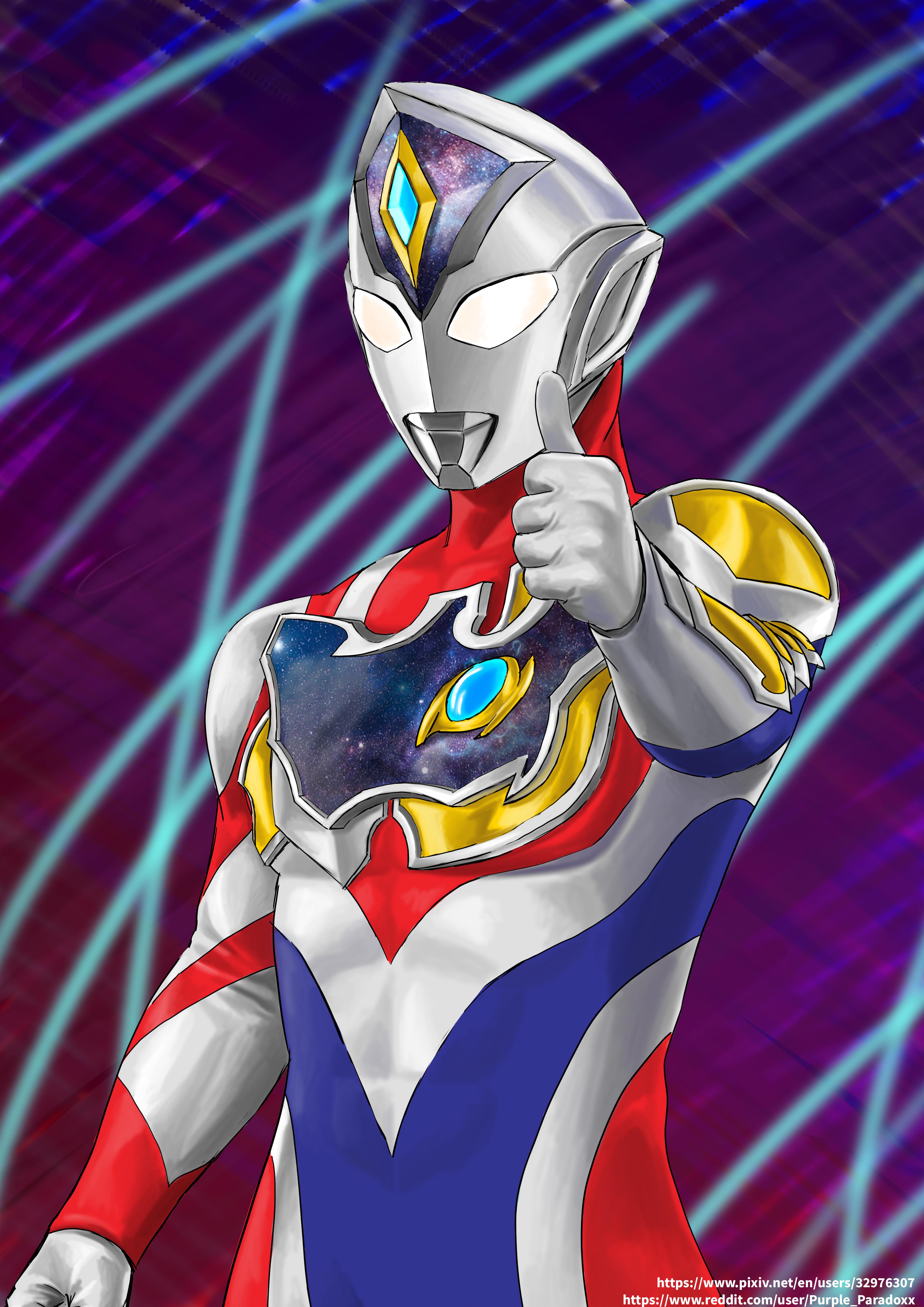 I drew Ultraman Decker | Scrolller