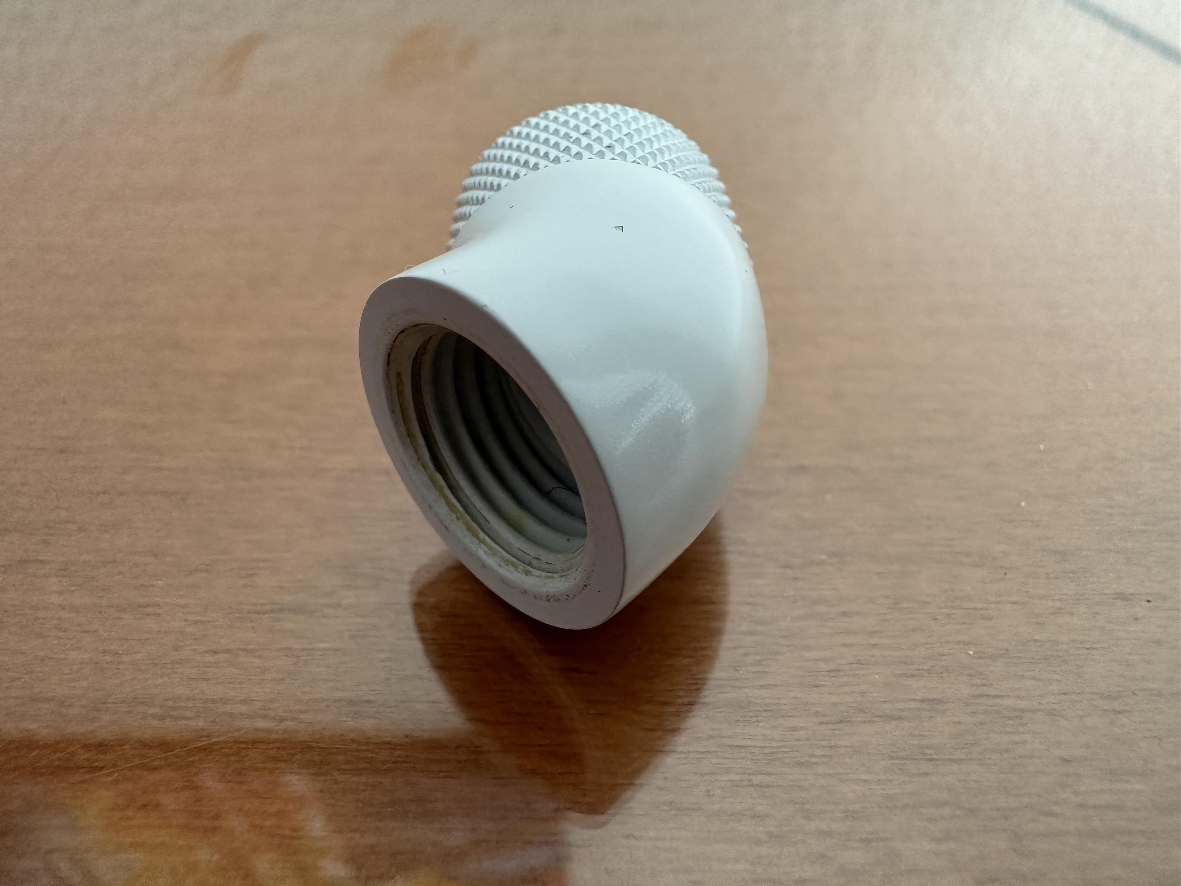 Fittings with painted threads shed the paint into the loop | Scrolller