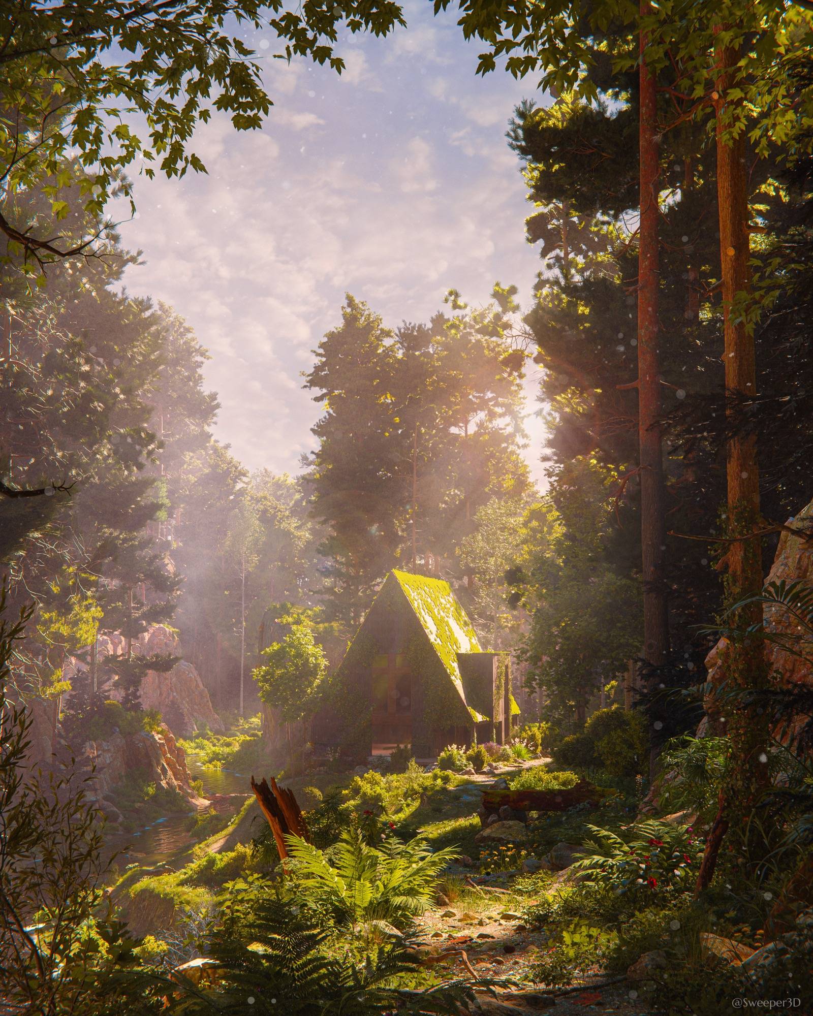 Tranquility, by Sweeper3D | Scrolller