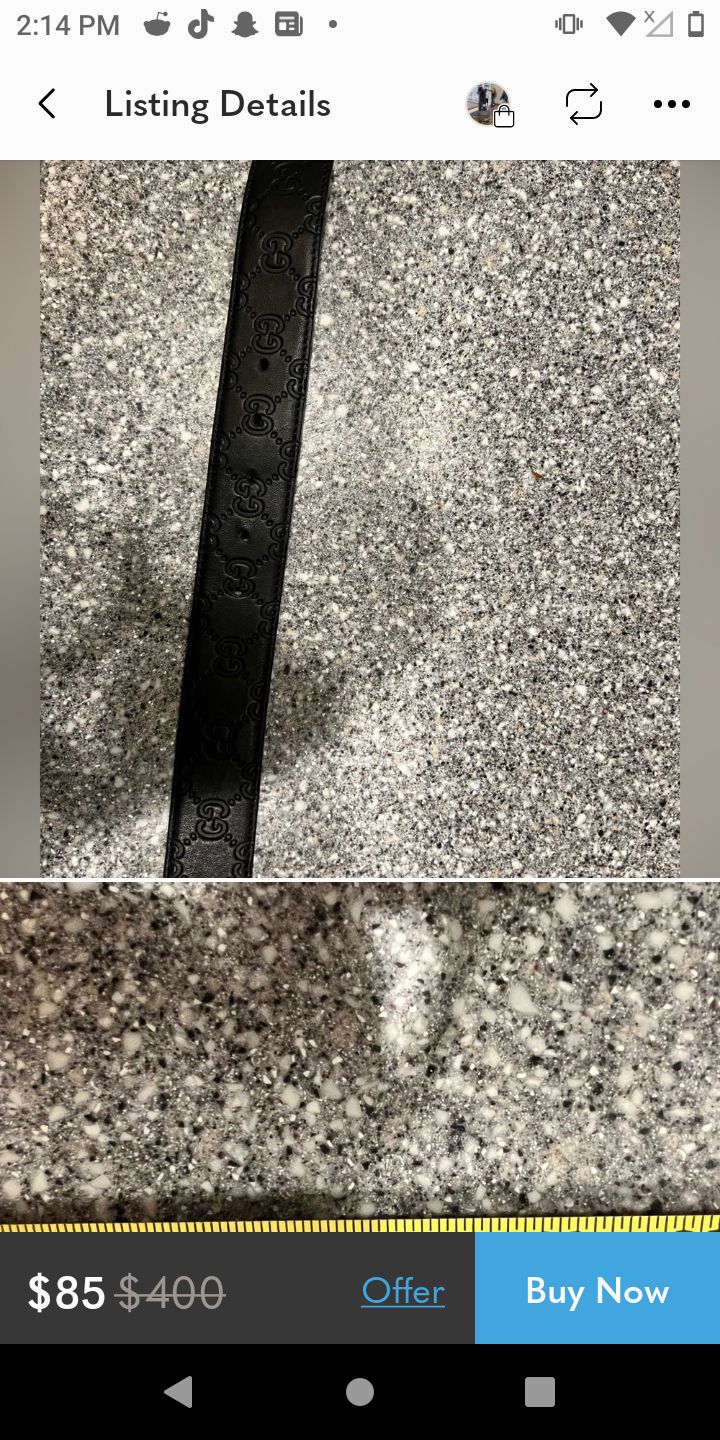 Gucci lc 3 different belts | Scrolller