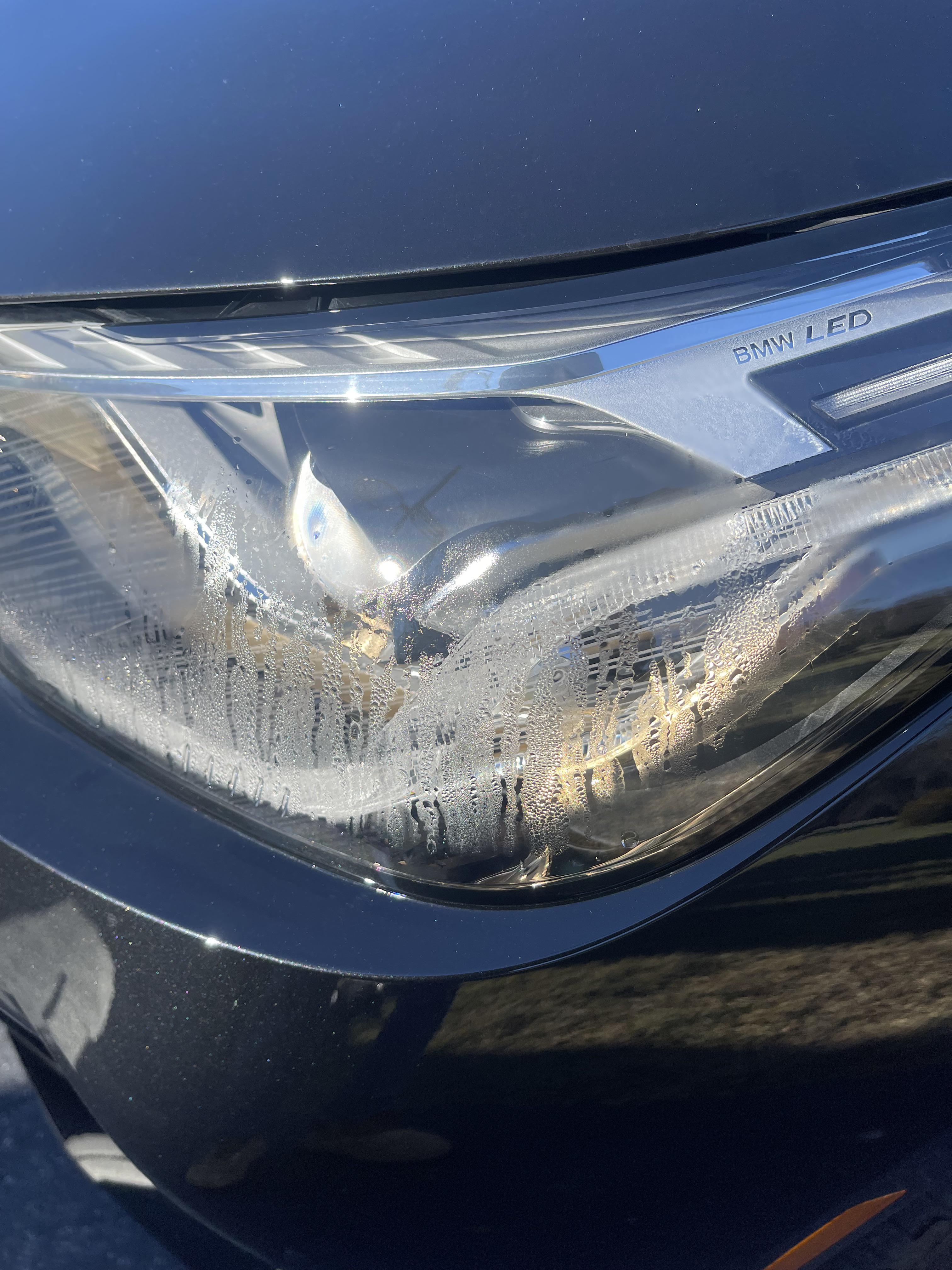 G42 M240 - is this condensation inside of headlight normal? | Scrolller