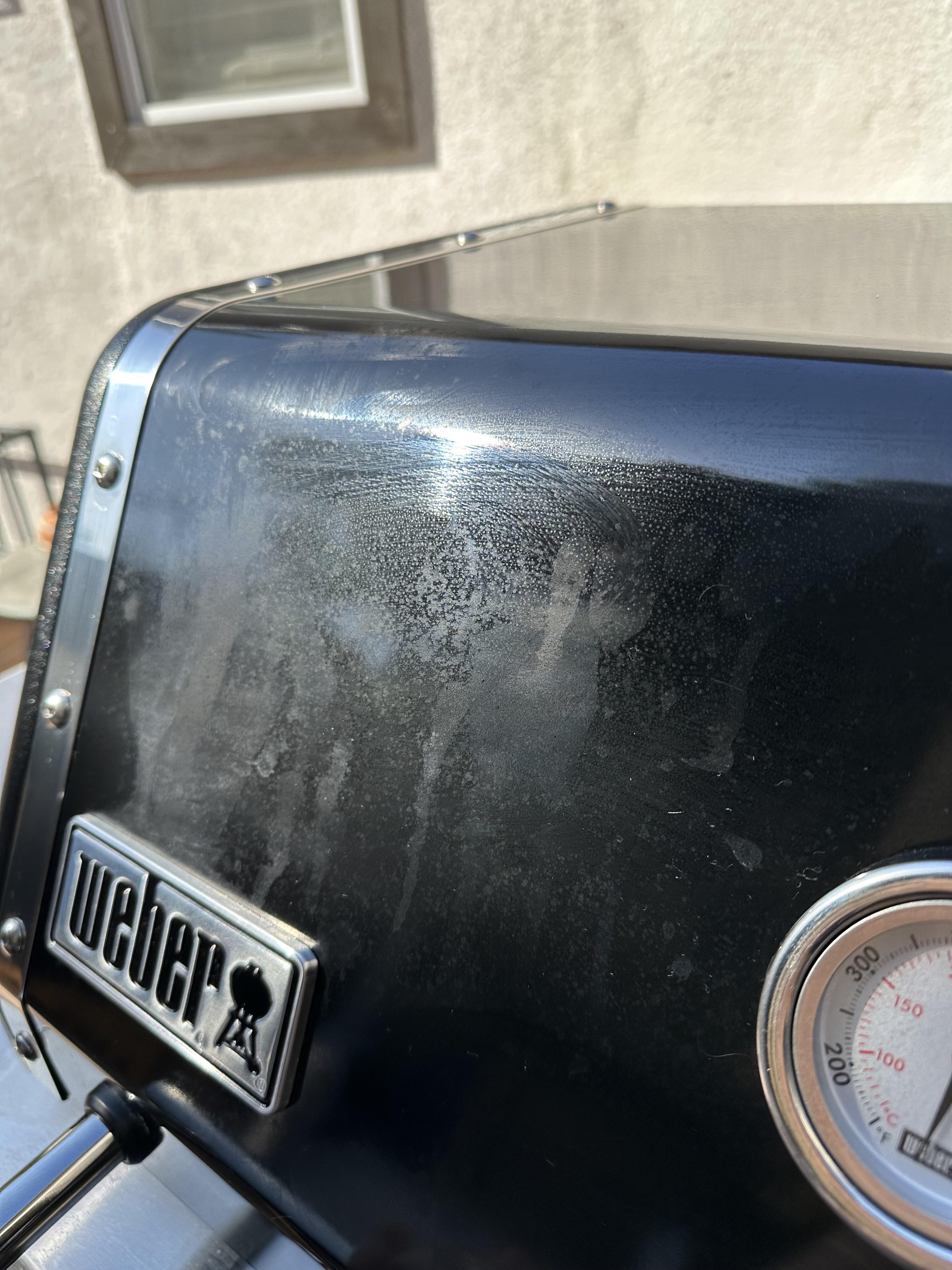 Help! Stained Weber Grill Cover, any solutions? | Scrolller