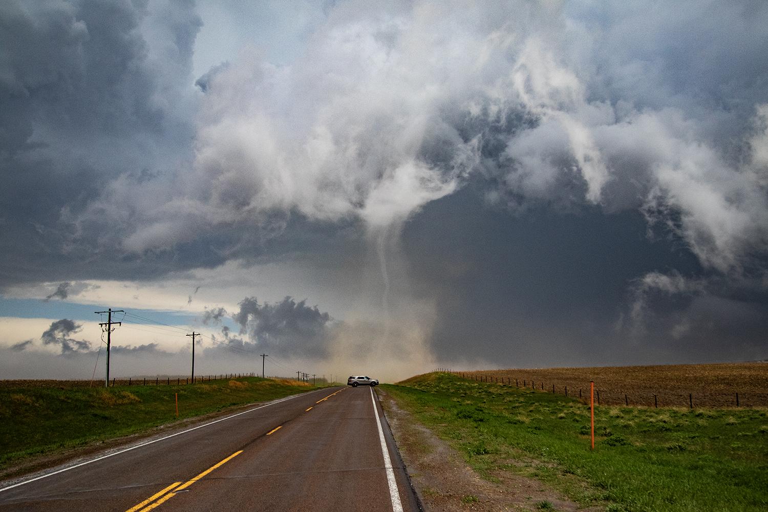 Tornado north of Ravenna, Sherman County, 4-26-24 | Scrolller