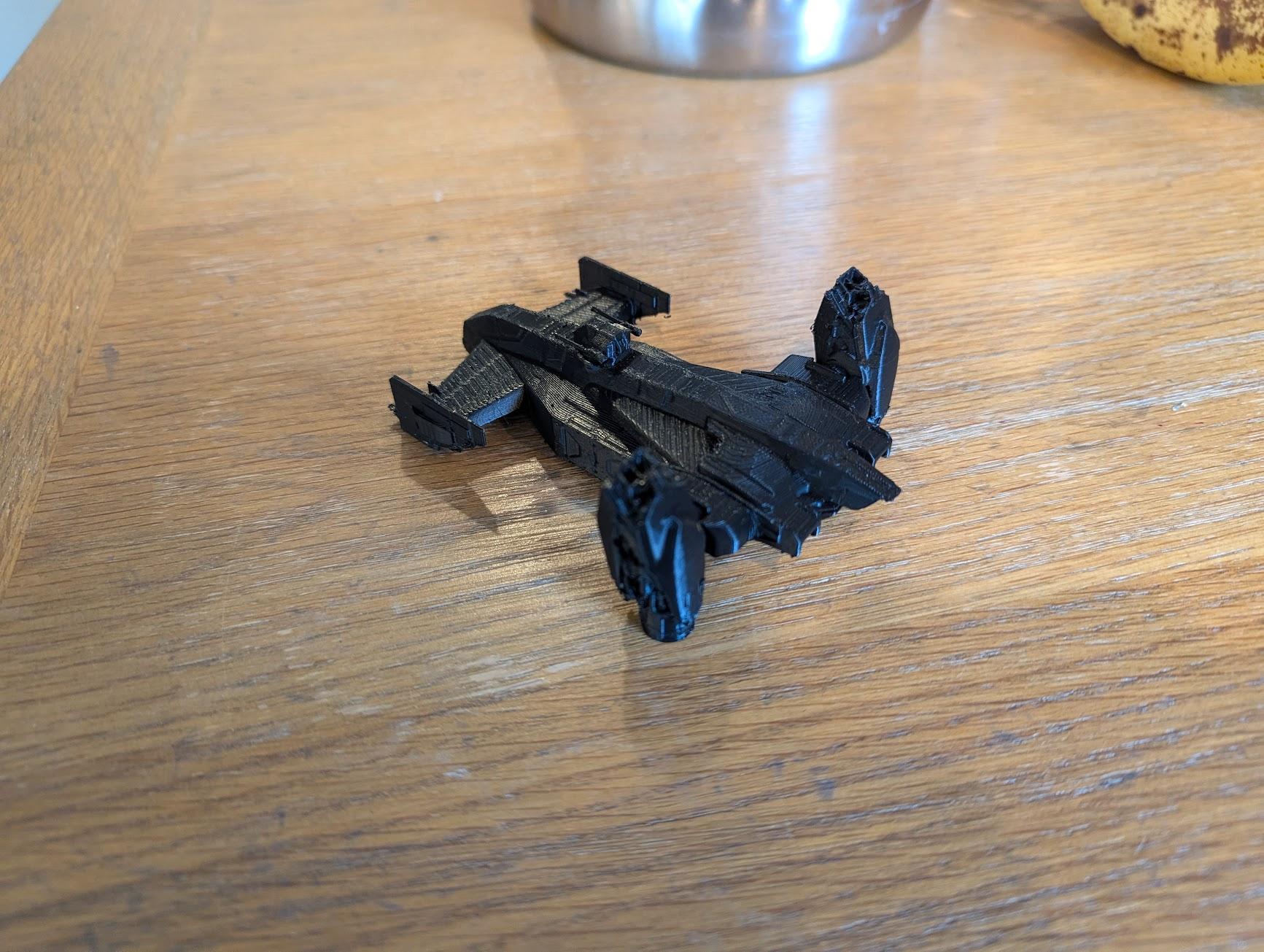 Cutlass Black, 3d printed with rotating thrusters | Scrolller