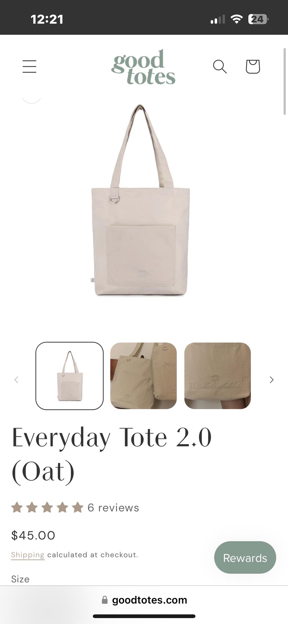 Which tote bag is better? Or any other recs? | Scrolller