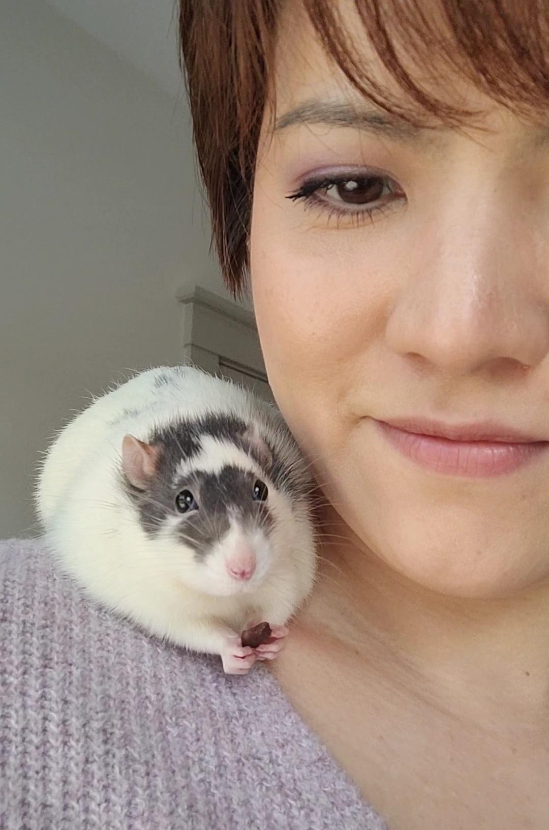 Finally got the princess to munch on my shoulder | Scrolller