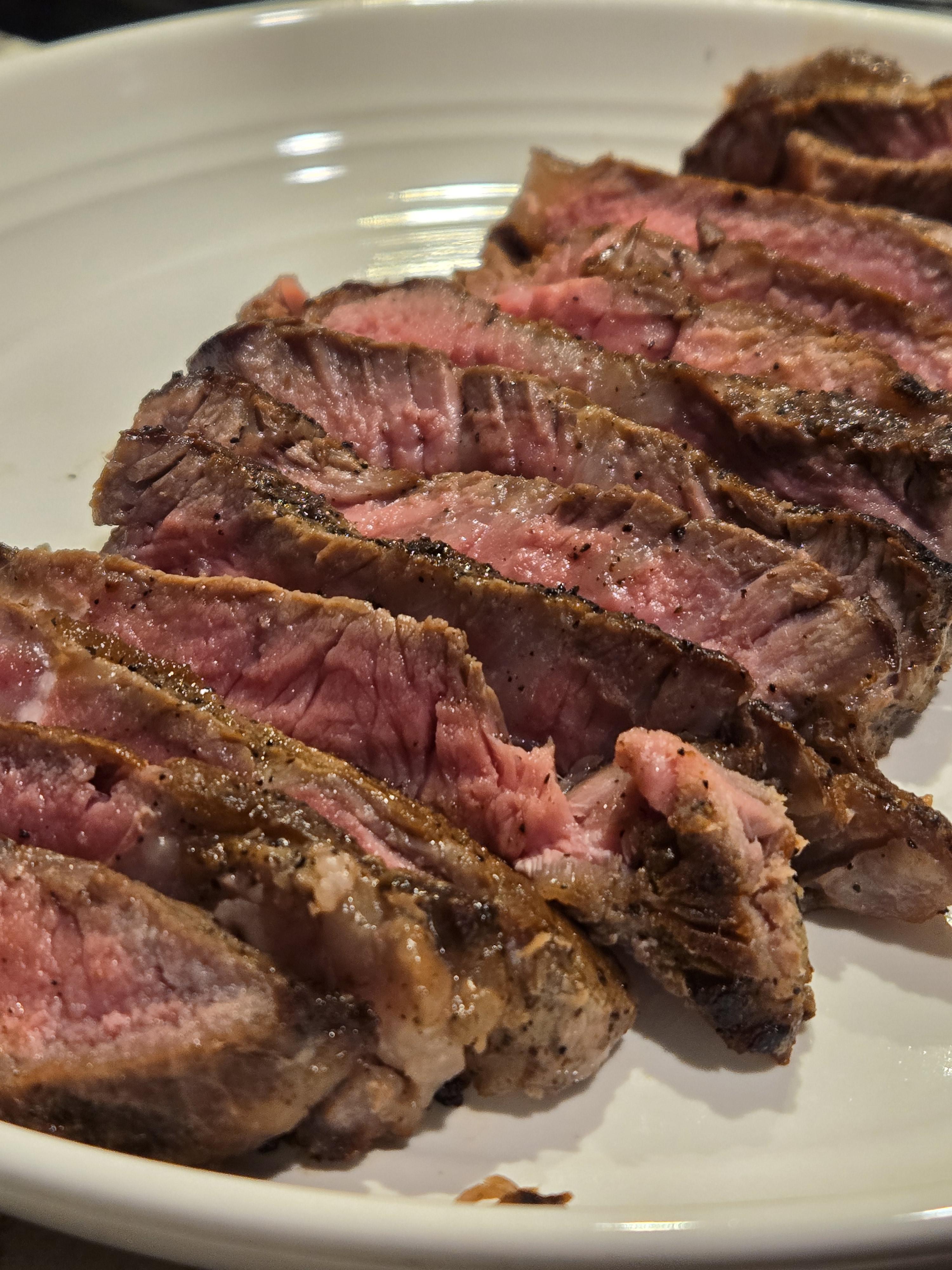 Second time making steak, is this a successful medium rare? | Scrolller