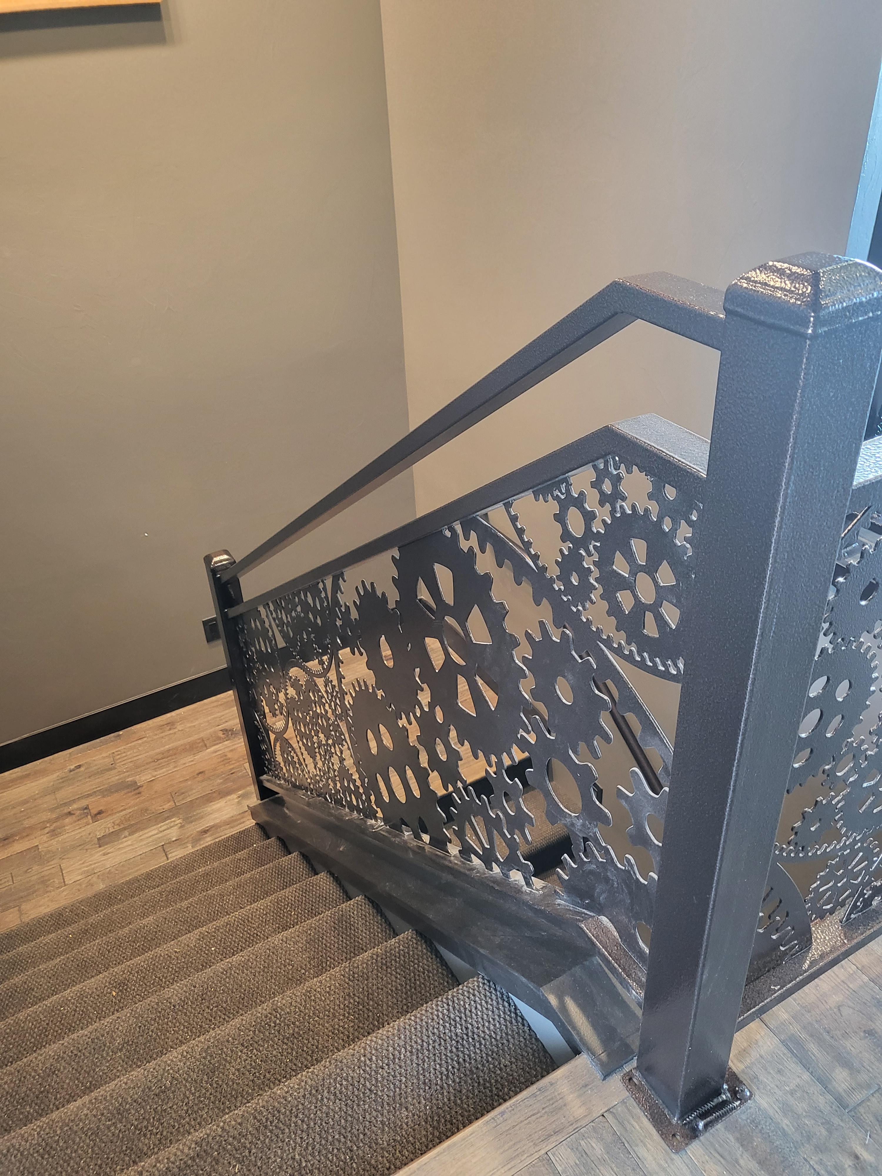 Steampunk Stair Railing | Scrolller