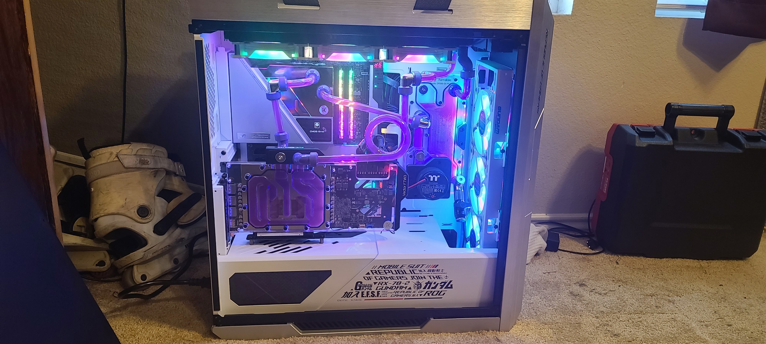 Gundam Helios custom watercooled pc | Scrolller