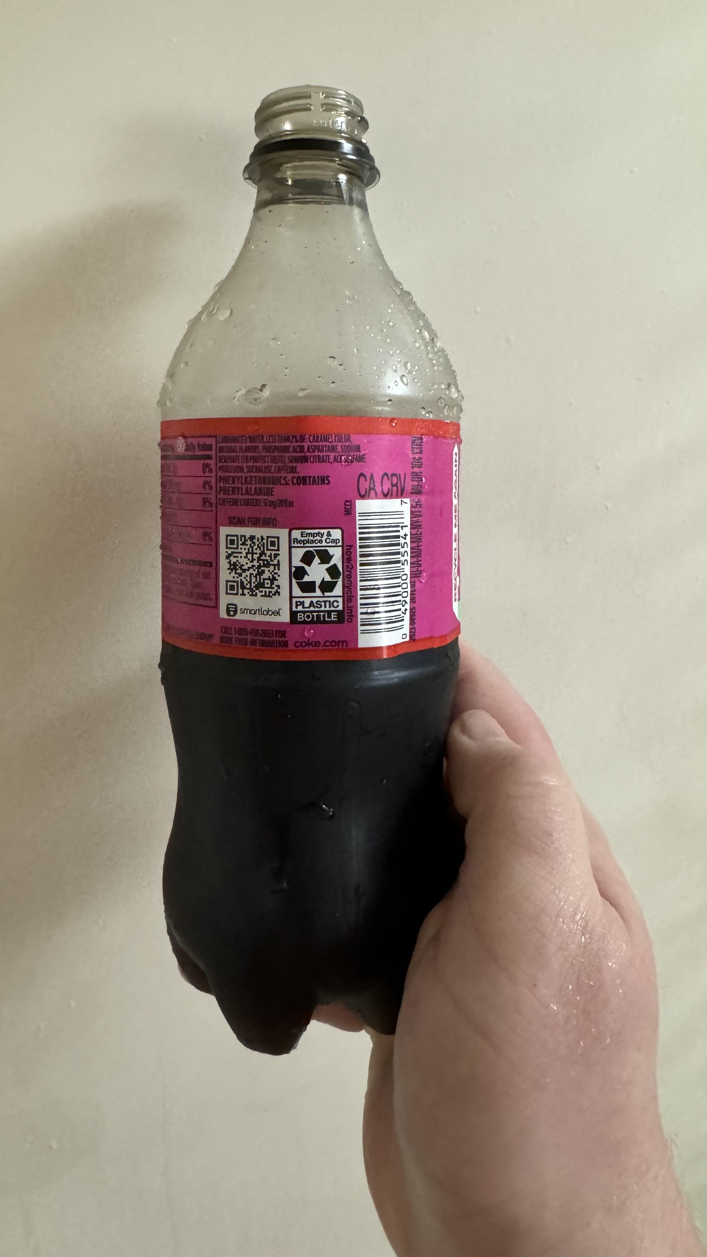 Coke Zero Spiced Raspberry… this is one of the worst Coke flavors they’ve ever done. Think ...