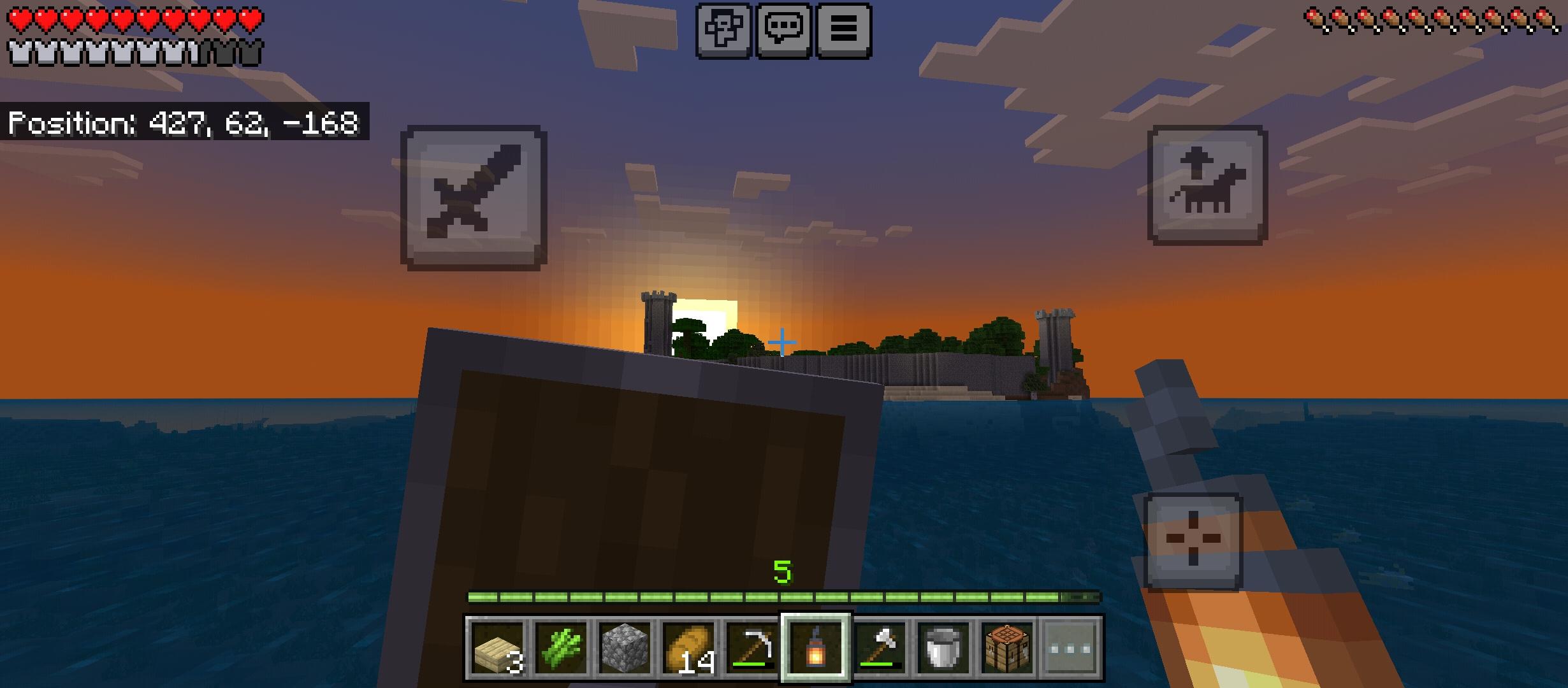 Im building massive fort on island | Scrolller