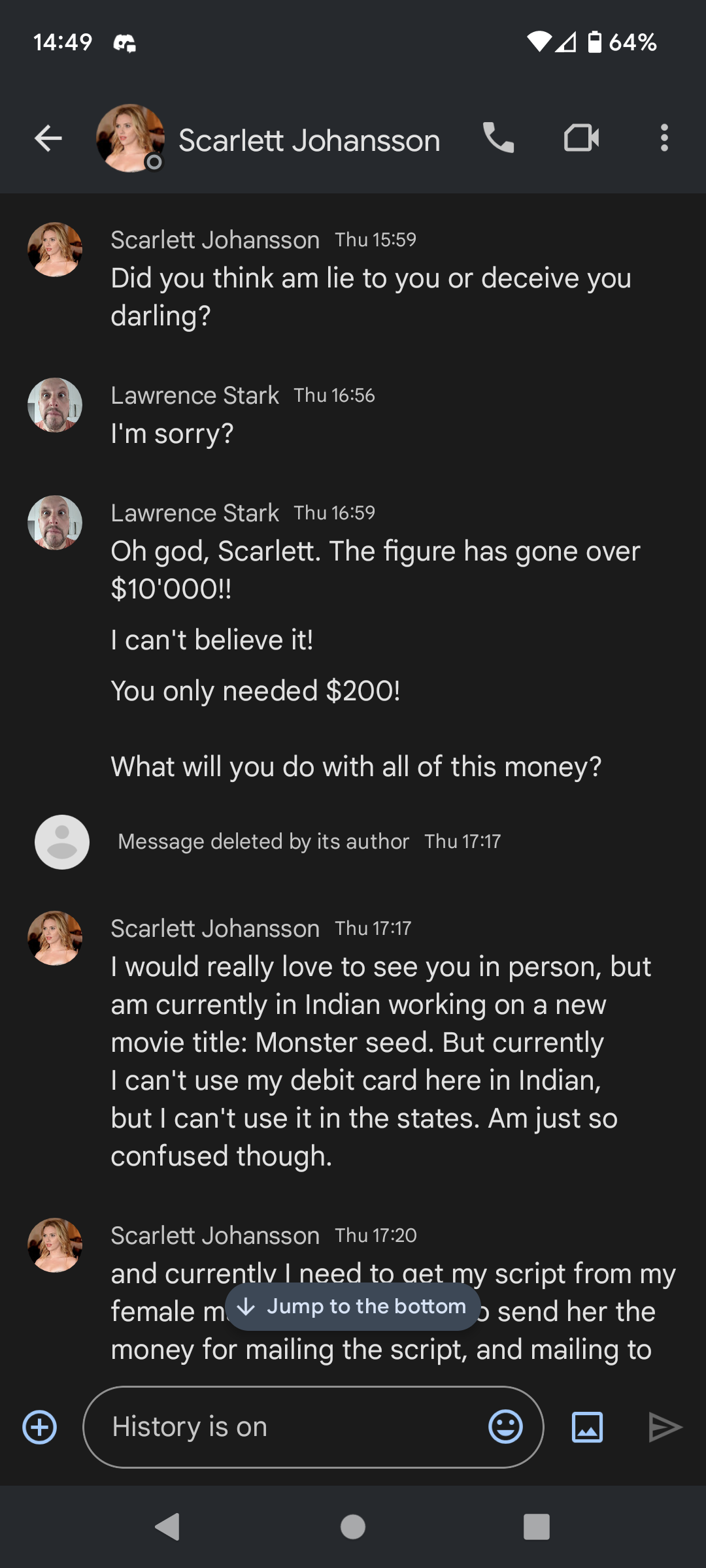 Scarlett Johansson pt2 | Scrolller