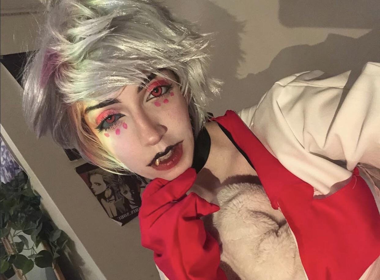 Angel Dust cosplay by me | Scrolller