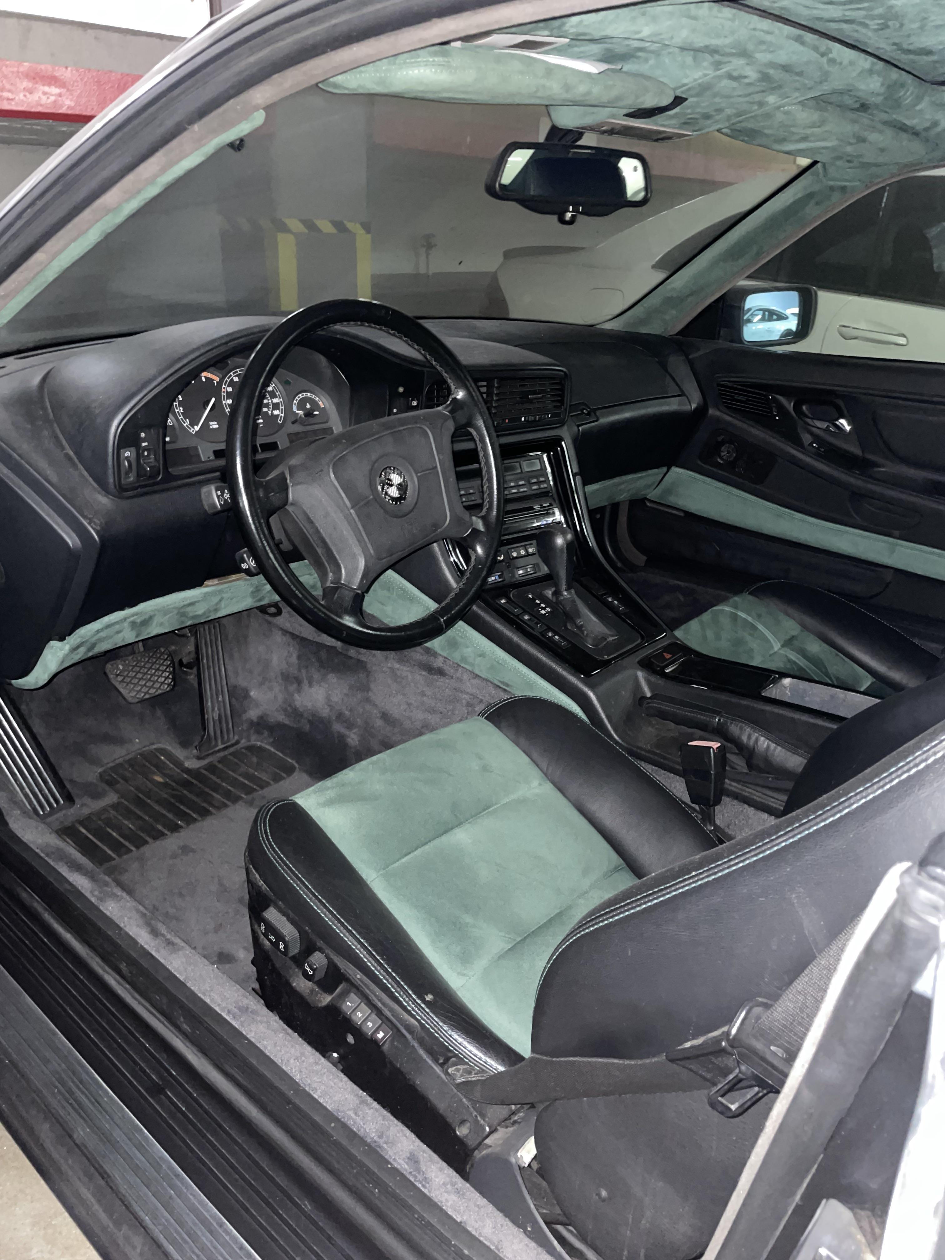 850i with green alcantara interior | Scrolller
