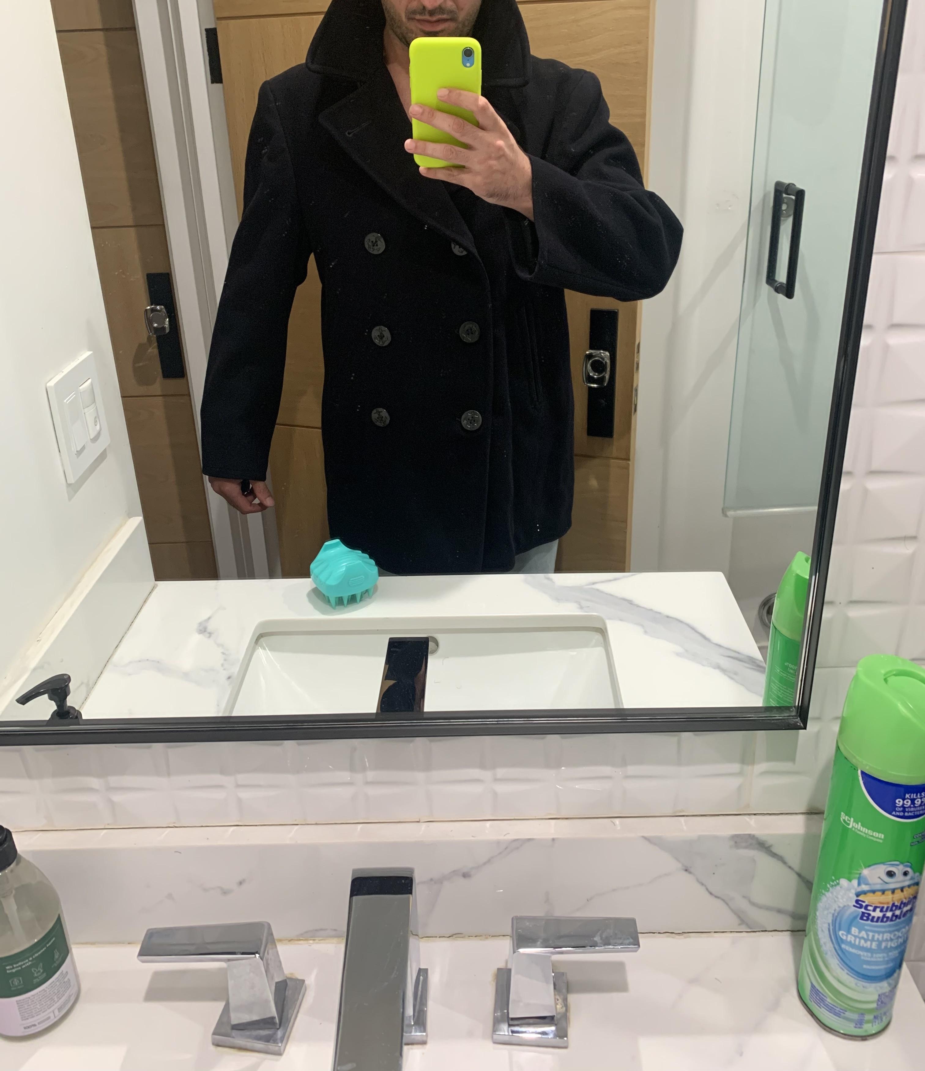 Peacoat adjustments? Does it need to be tighter or anything | Scrolller