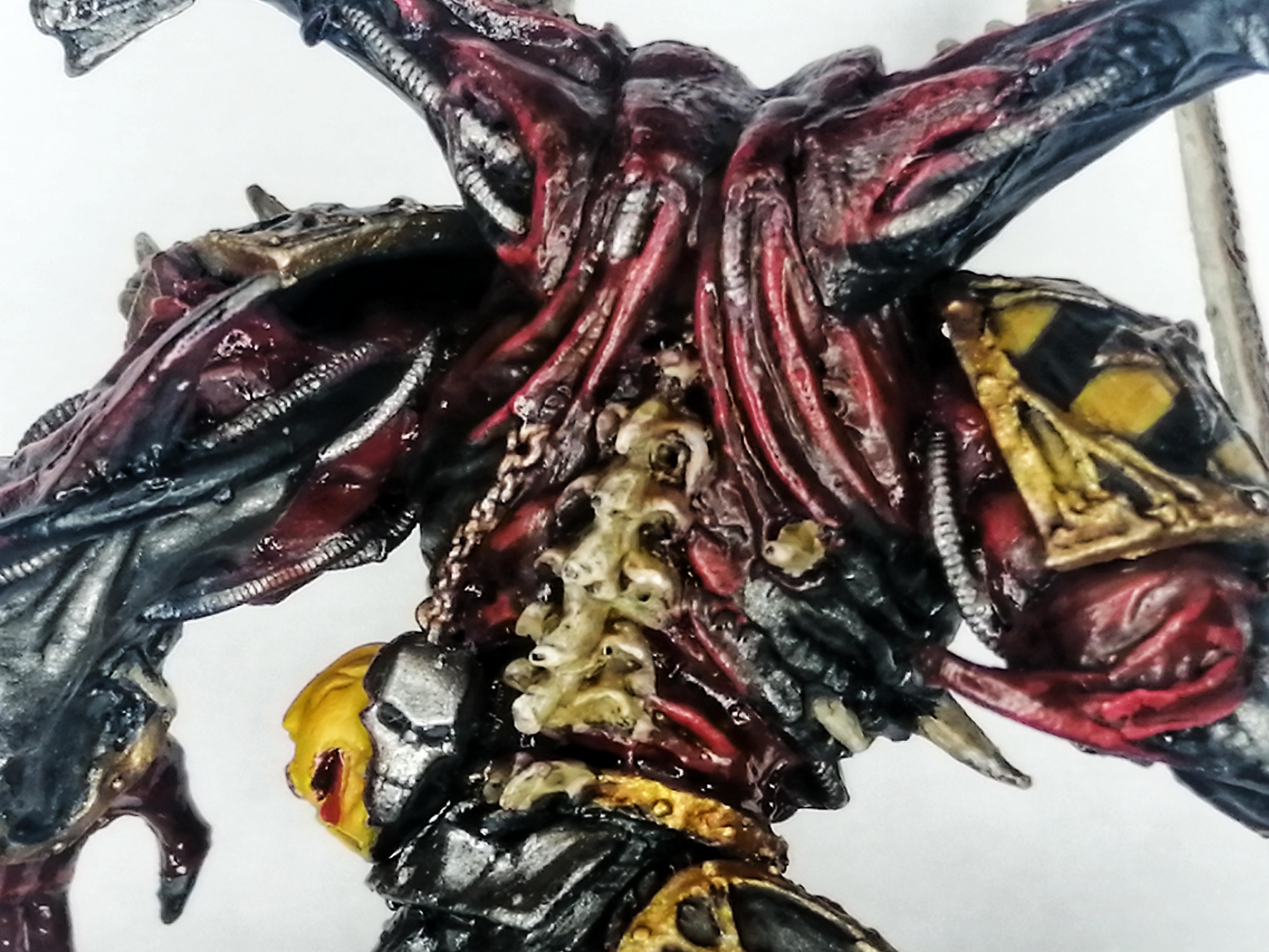 Painted an Iron Warriors Daemon Prince. | Scrolller