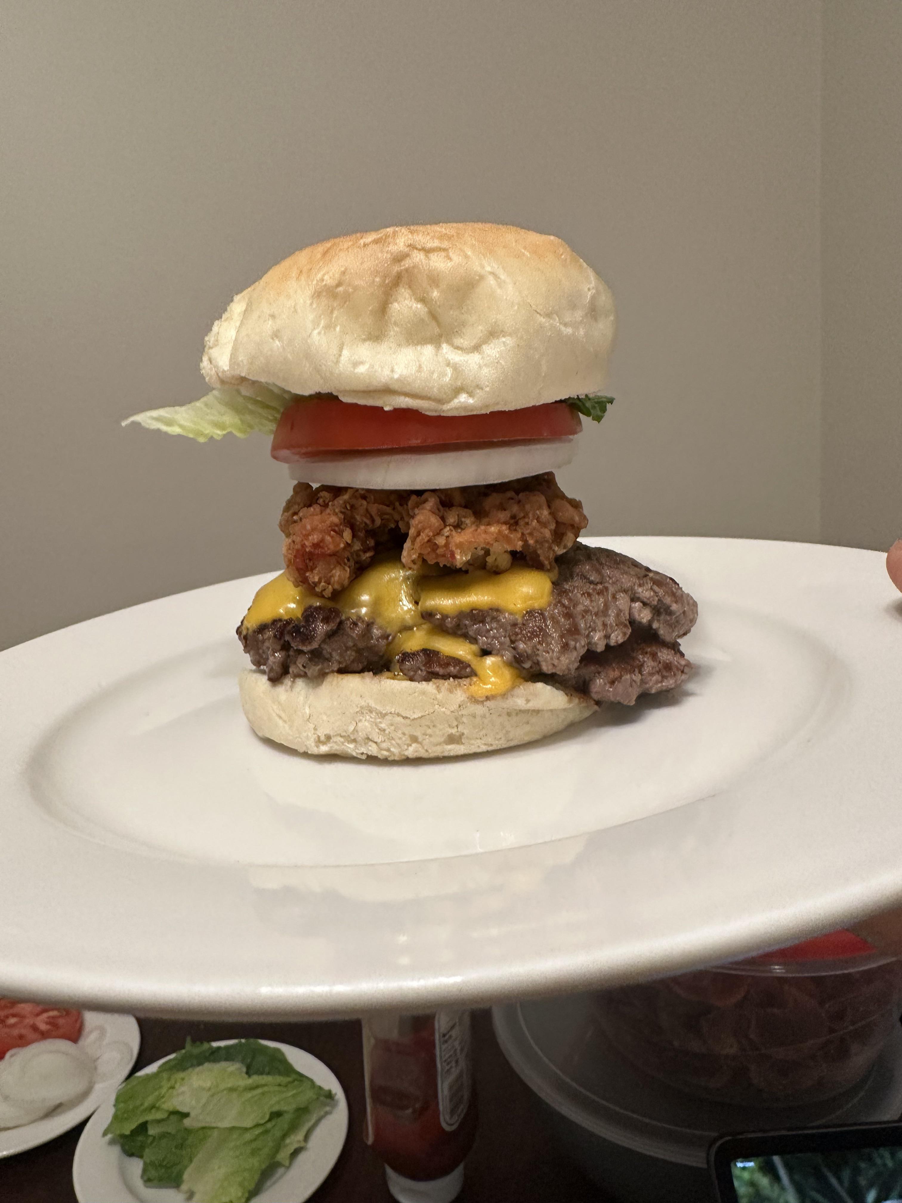 My first attempt at smash burgers | Scrolller