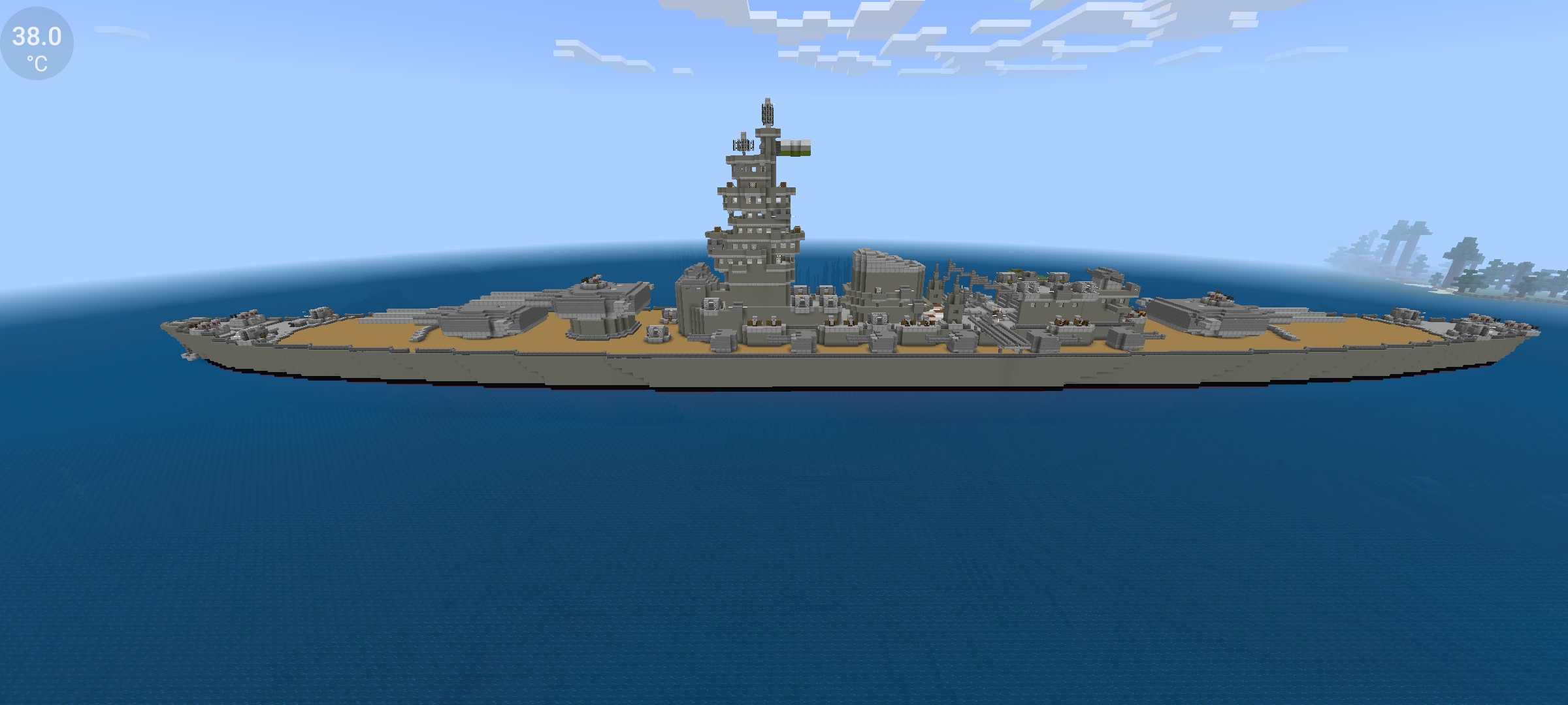 A Super battleship I built. | Scrolller