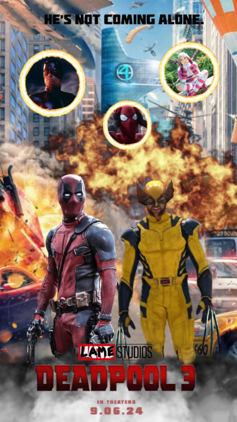 Deadpool 3 Fan Posters | Scrolller