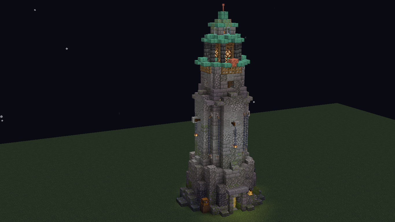 A lighthouse l built! Rate it! | Scrolller