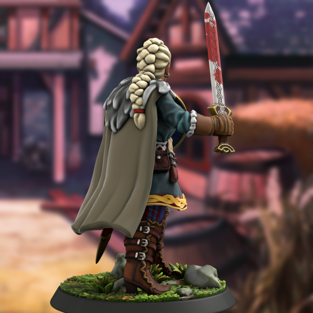 Norse Shield Maiden | Scrolller