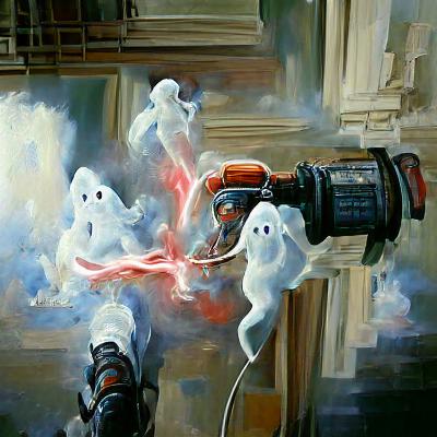AI Generated Ghostbusters art | Scrolller