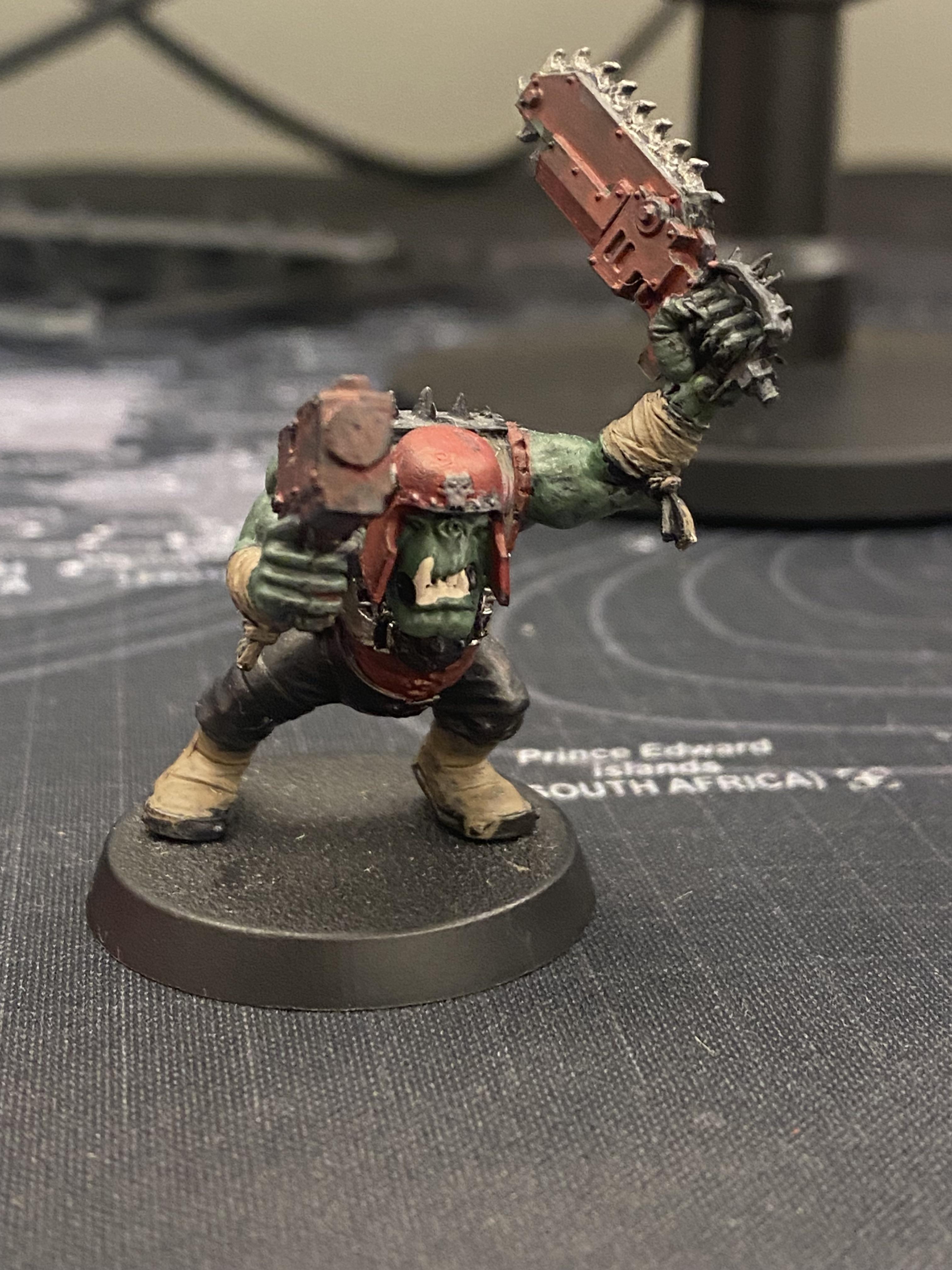 Discover more like Orks: First boy I painted vs last of the unit and Related Content | Scrolller