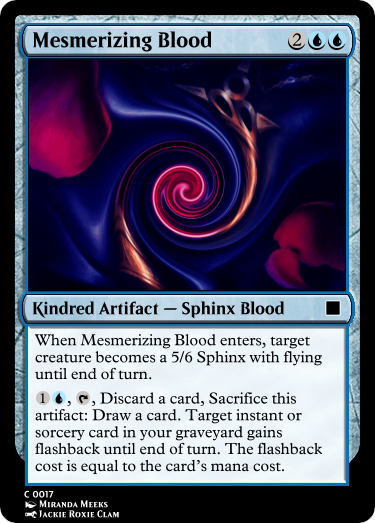 A cycle of non-token blood artifacts | Scrolller