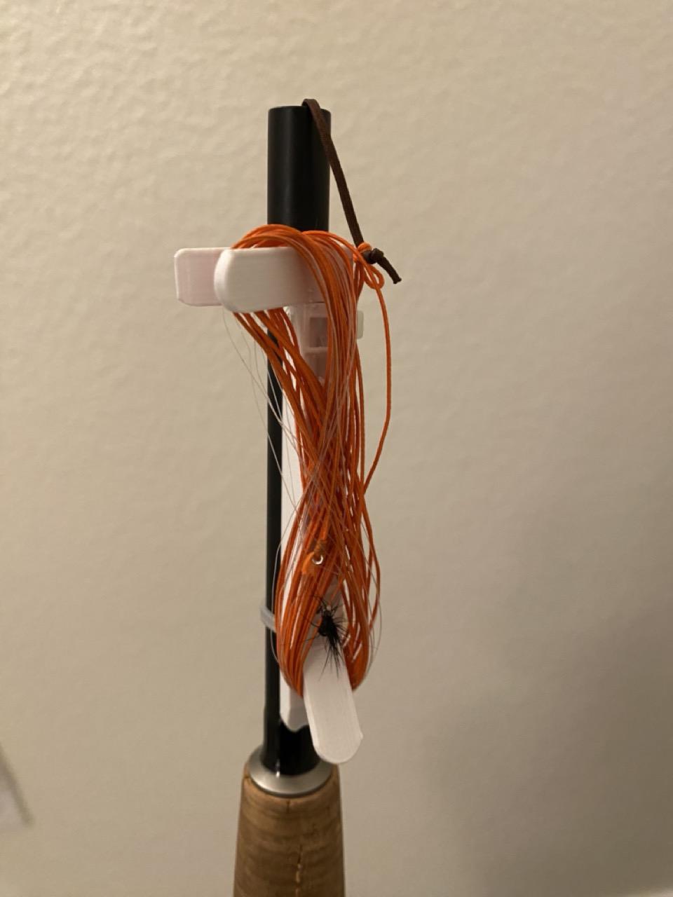 Designed and 3D printed a simple line winder for a Tenkara rod | Scrolller