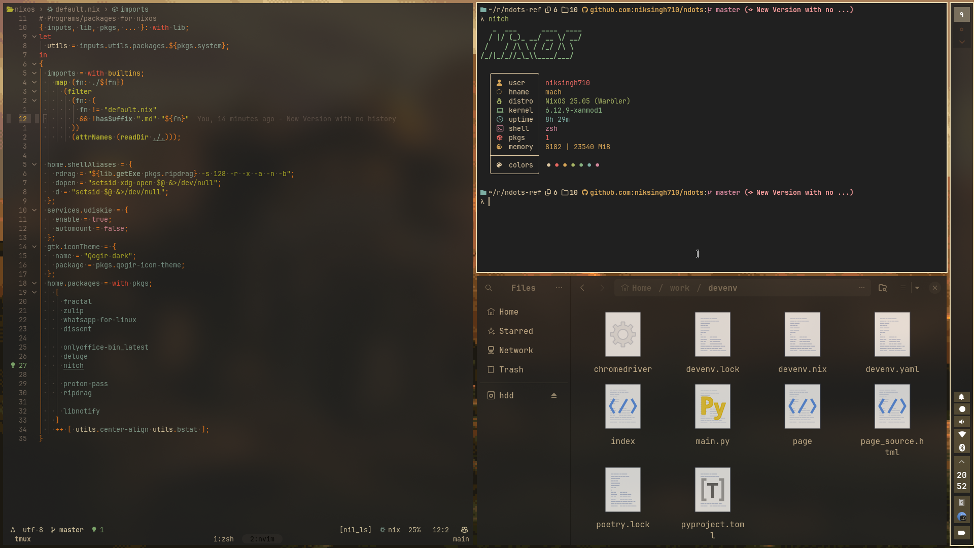 [Hyprland]: The old school gruvbox. | Scrolller