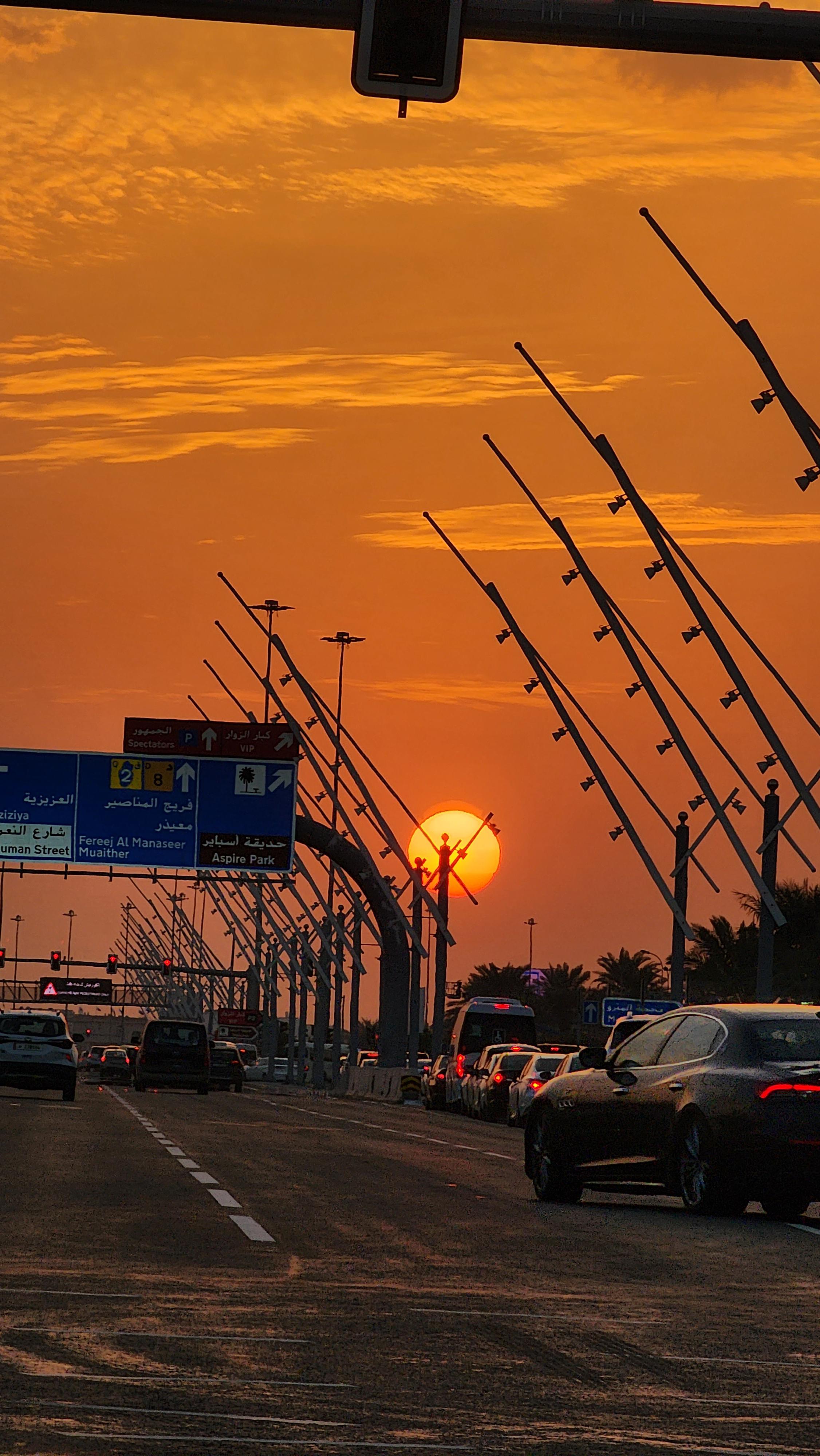 Discover more like Qatar: Sunset near Villagio and Related Content ...