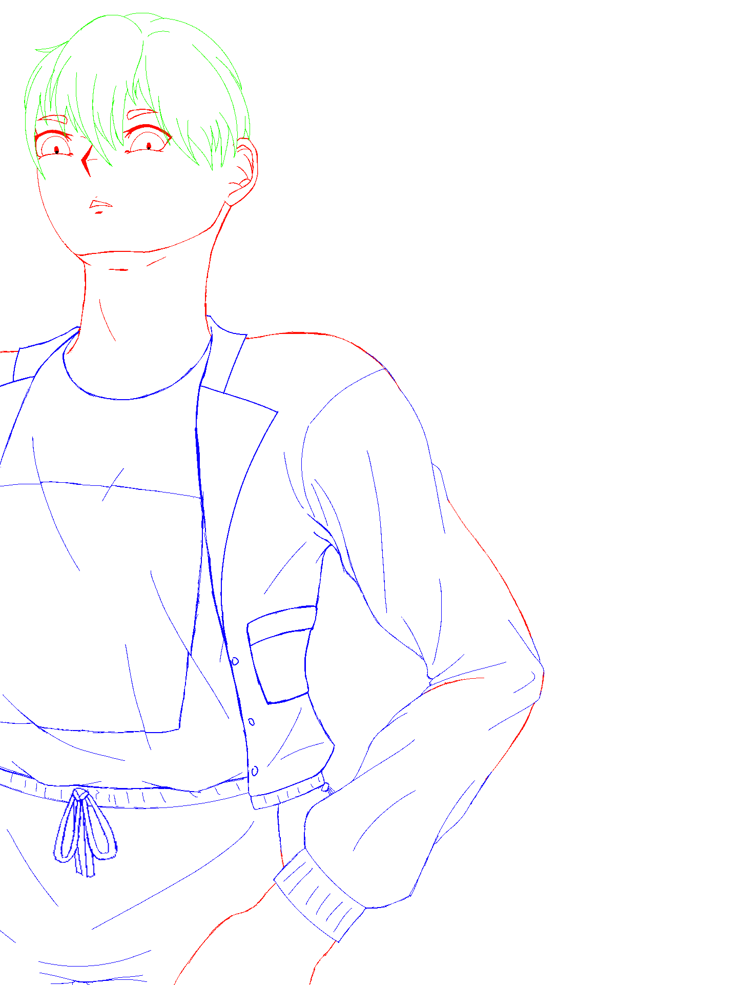 Discover more like DigitalArt: Working on a poster and one of the characters looks sorta off and ...