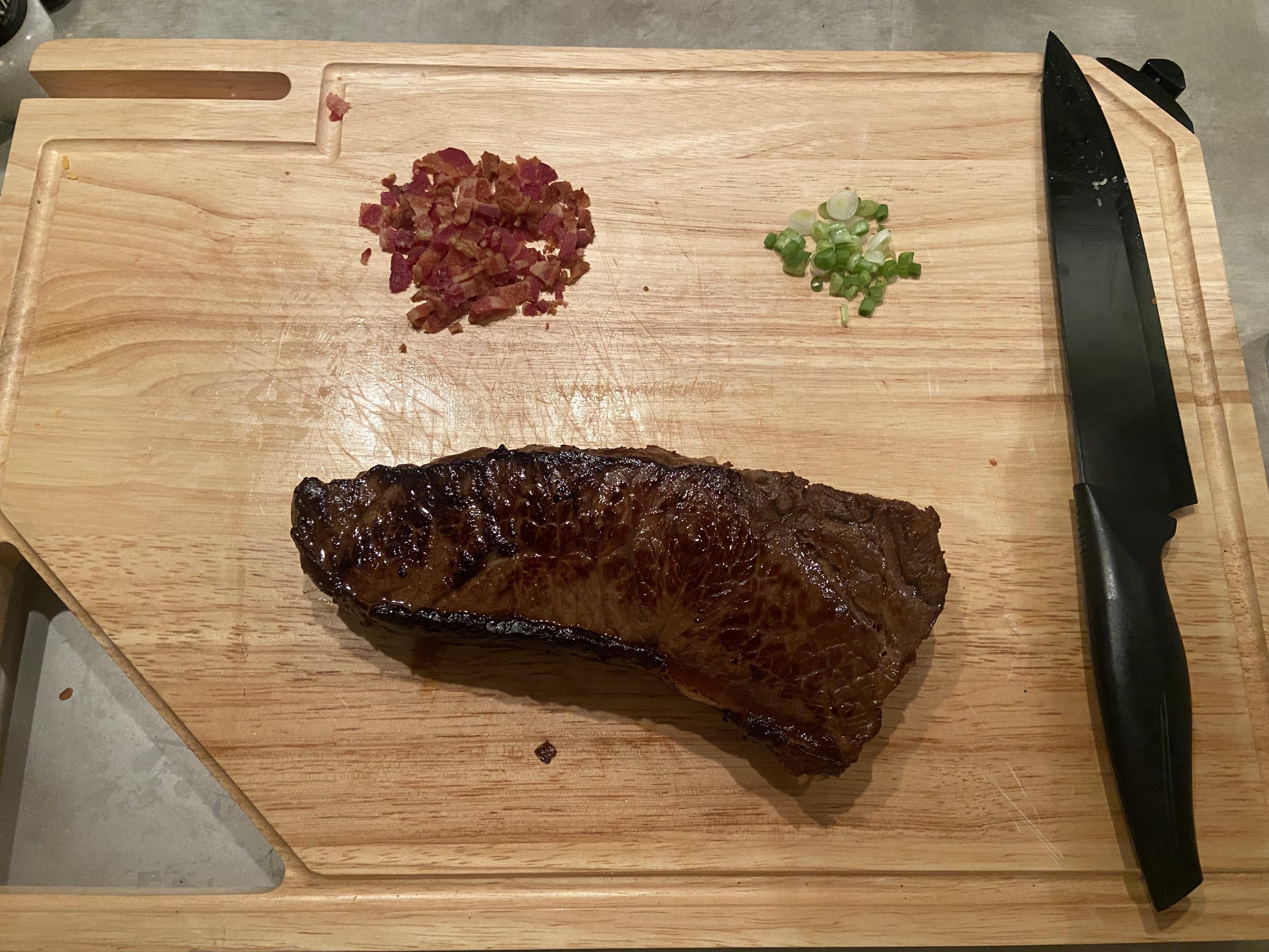 Second ever steak, first reverse sear | Scrolller