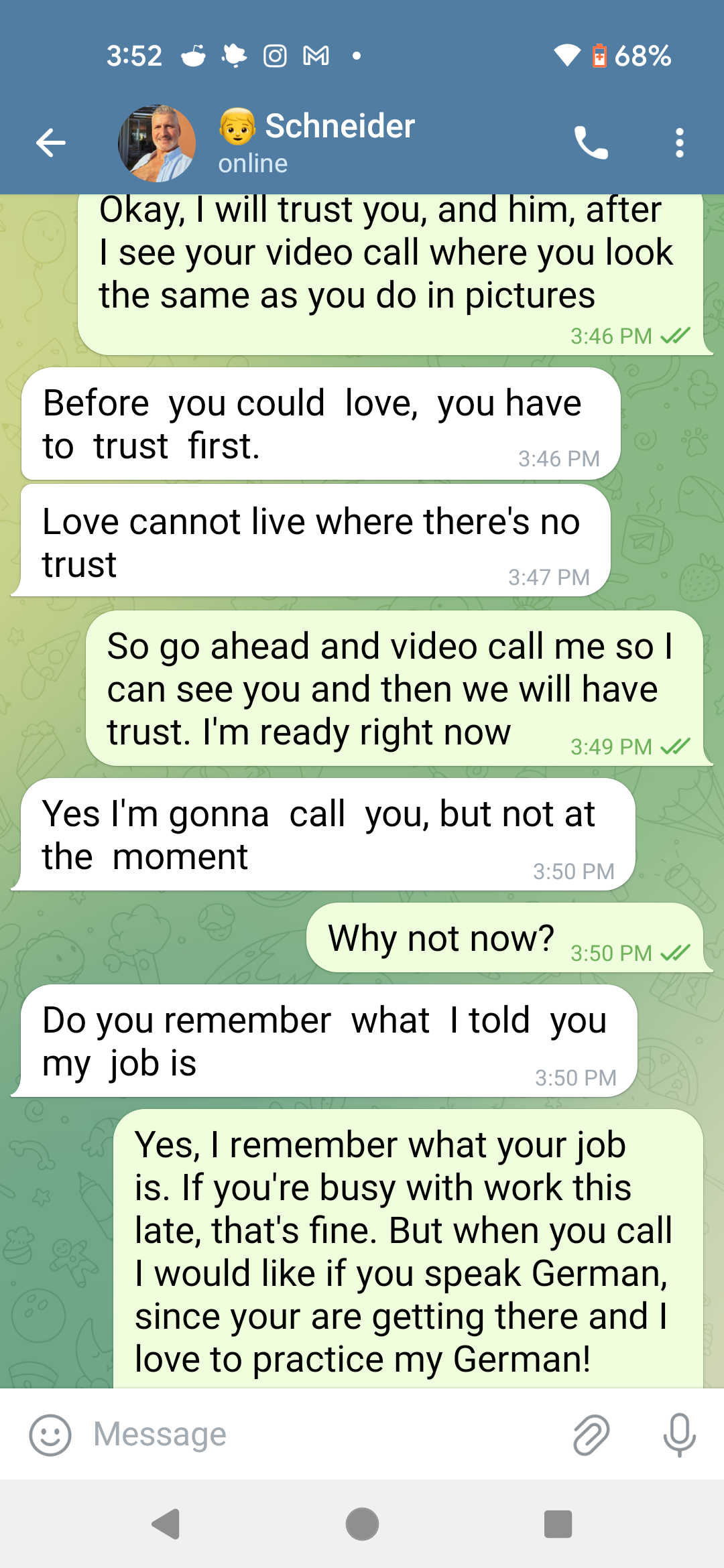 Trust, part 3: return to the classroom | Scrolller