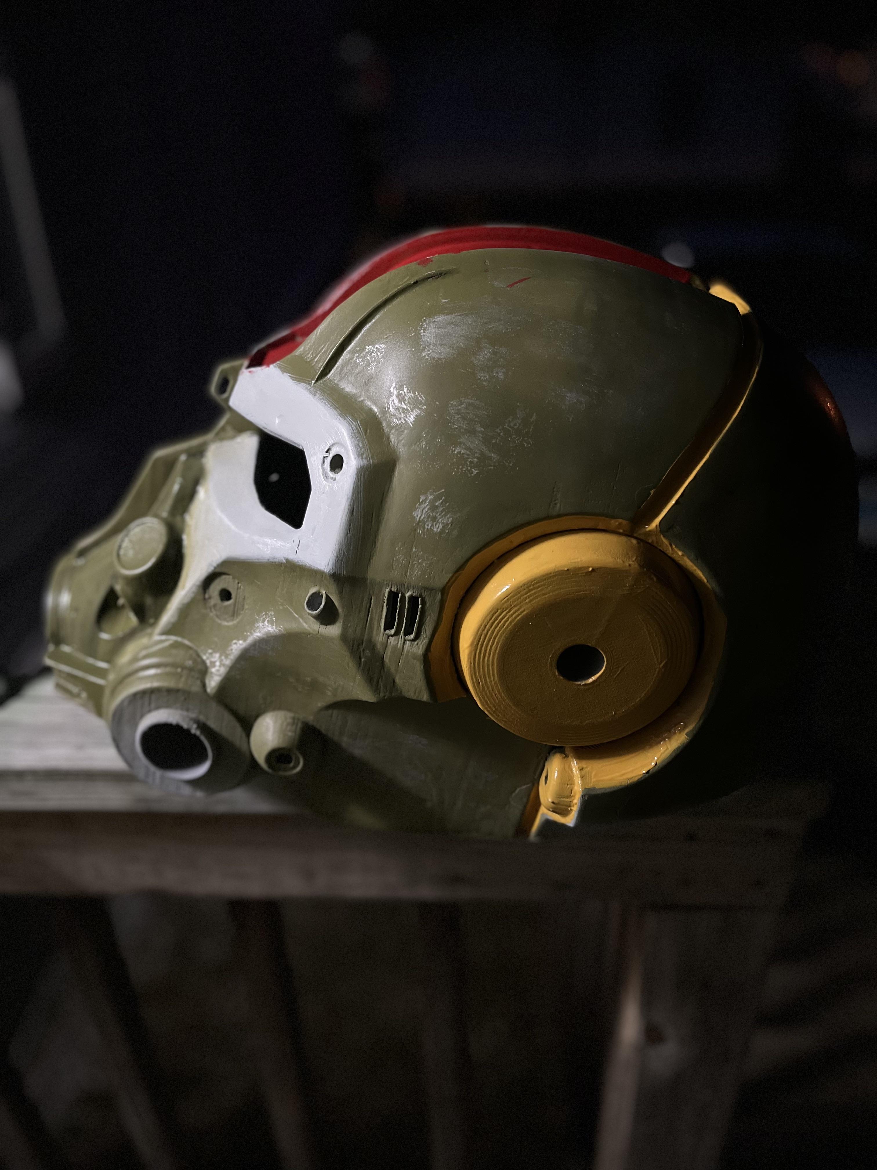 [WIP] T60 helmet with colors based on the mini nuke | Scrolller