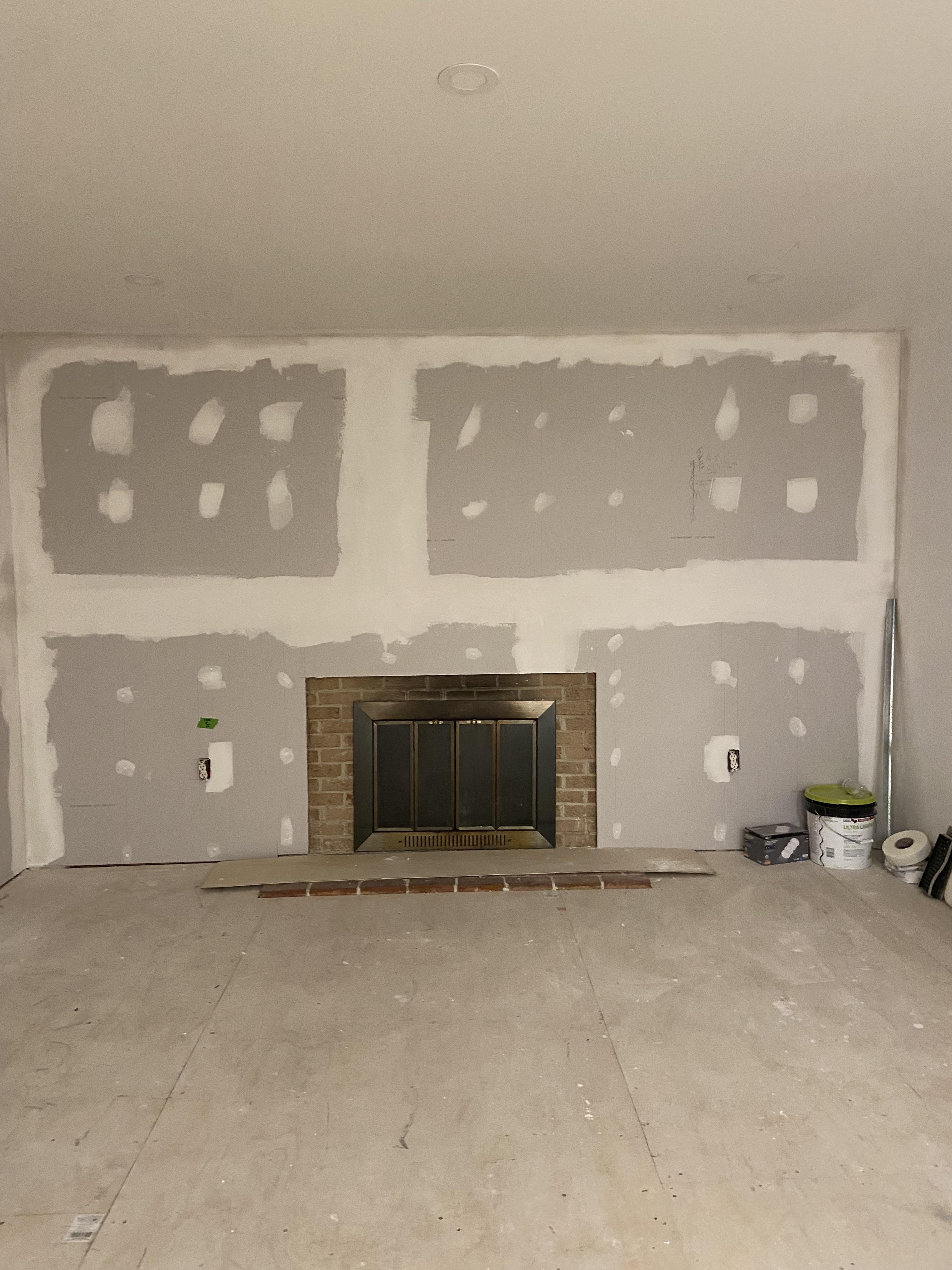 Fireplace tile, hearth and Mantle | Scrolller