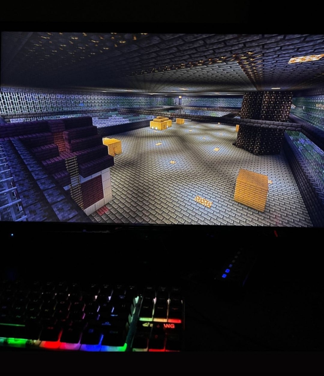 My friend's son built this majestic arena | Scrolller