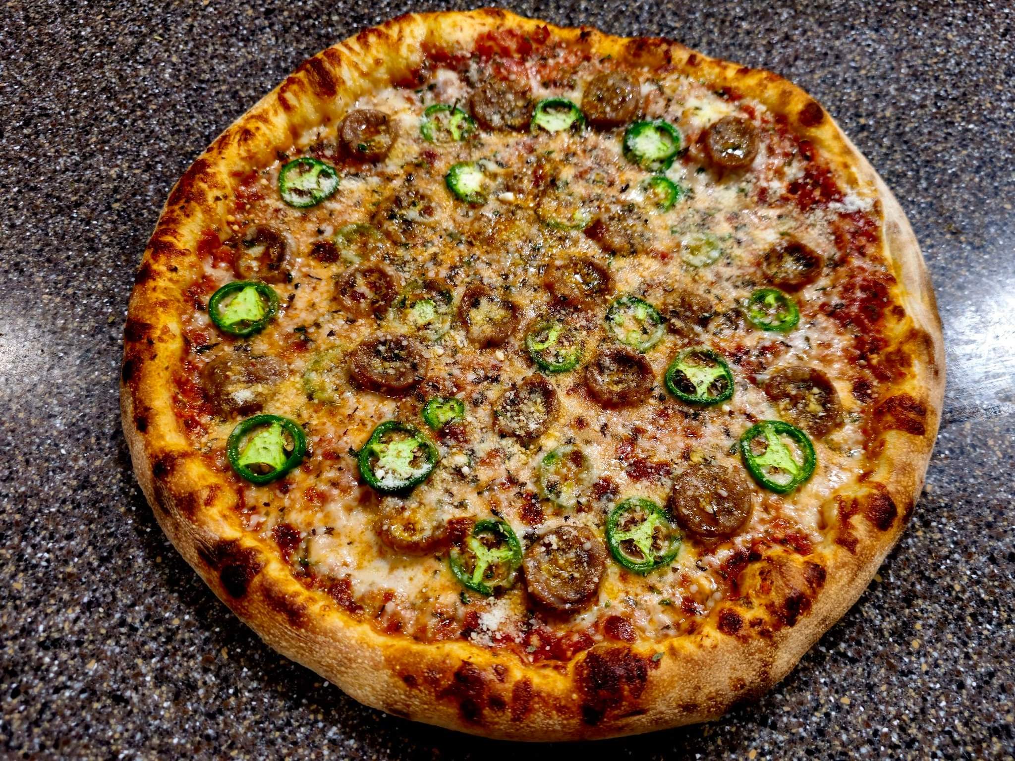 Homemade sausage and jalapeno, and classic pepperoni | Scrolller