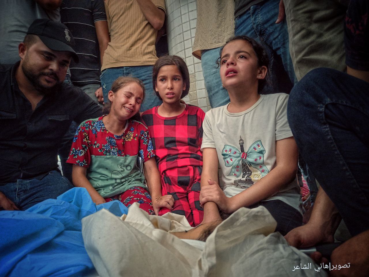 Amidst a state of great sadness. The last farewell to the Palestinian girl Lian Al-Shaer, who ...